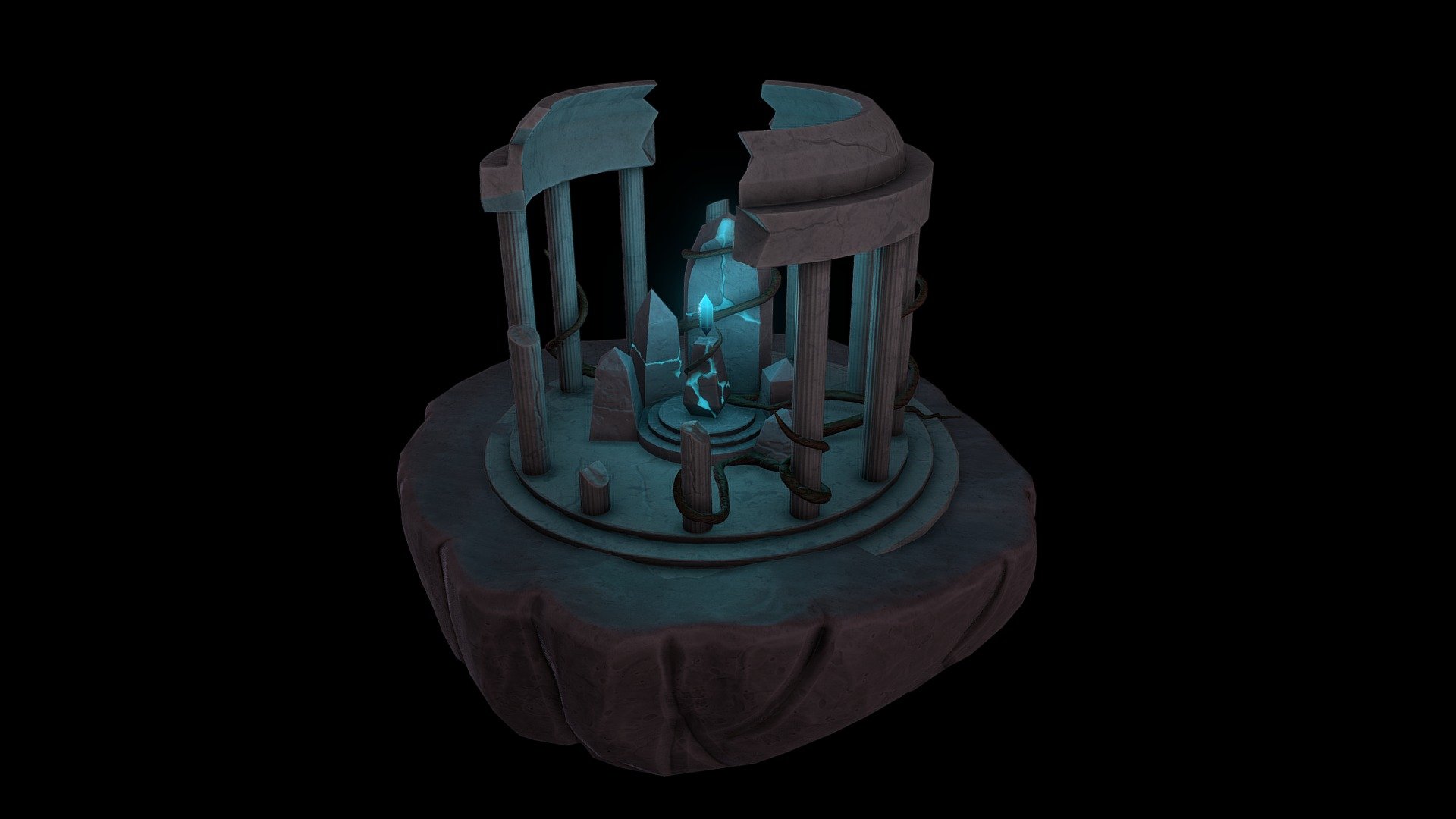 StarLight Temple - Stylized Environment Prop - Buy Royalty Free 3D ...