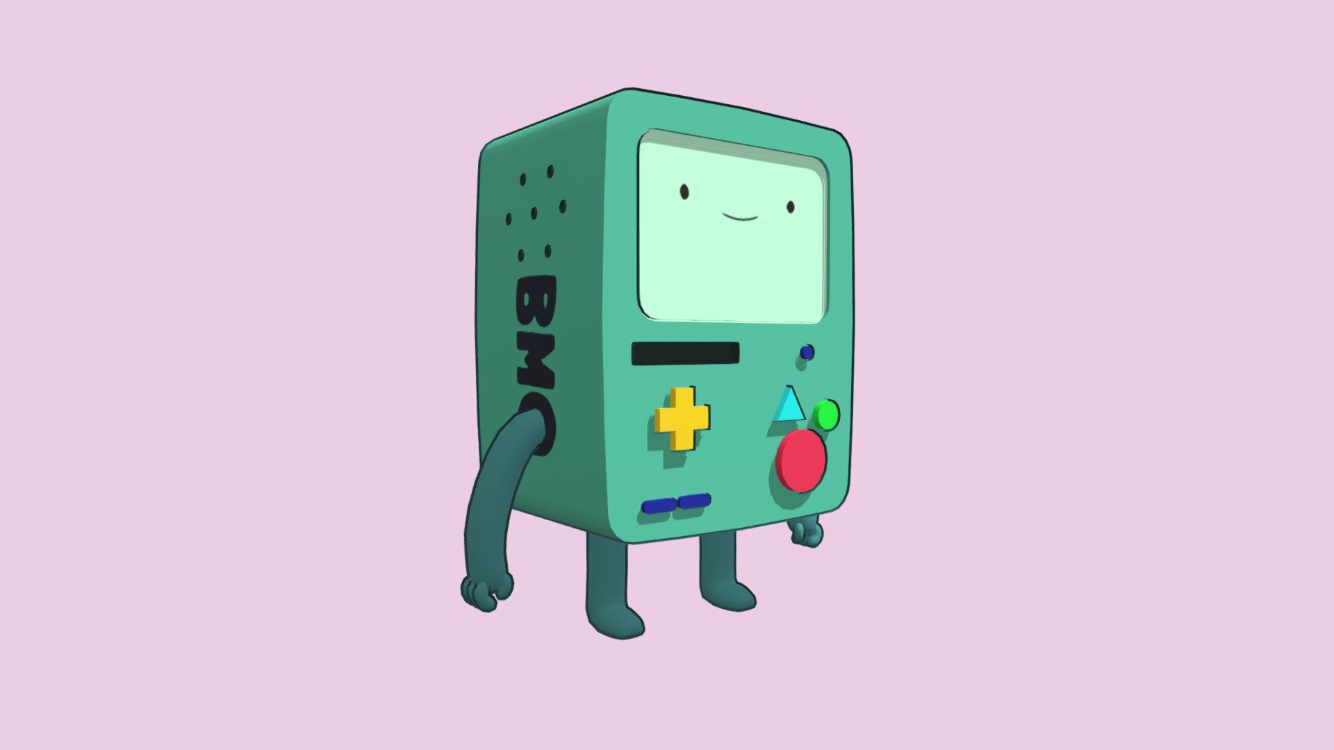 BMO - Adventure Time - 3D model by Elf Queen (@queenofelves) [a510888 ...