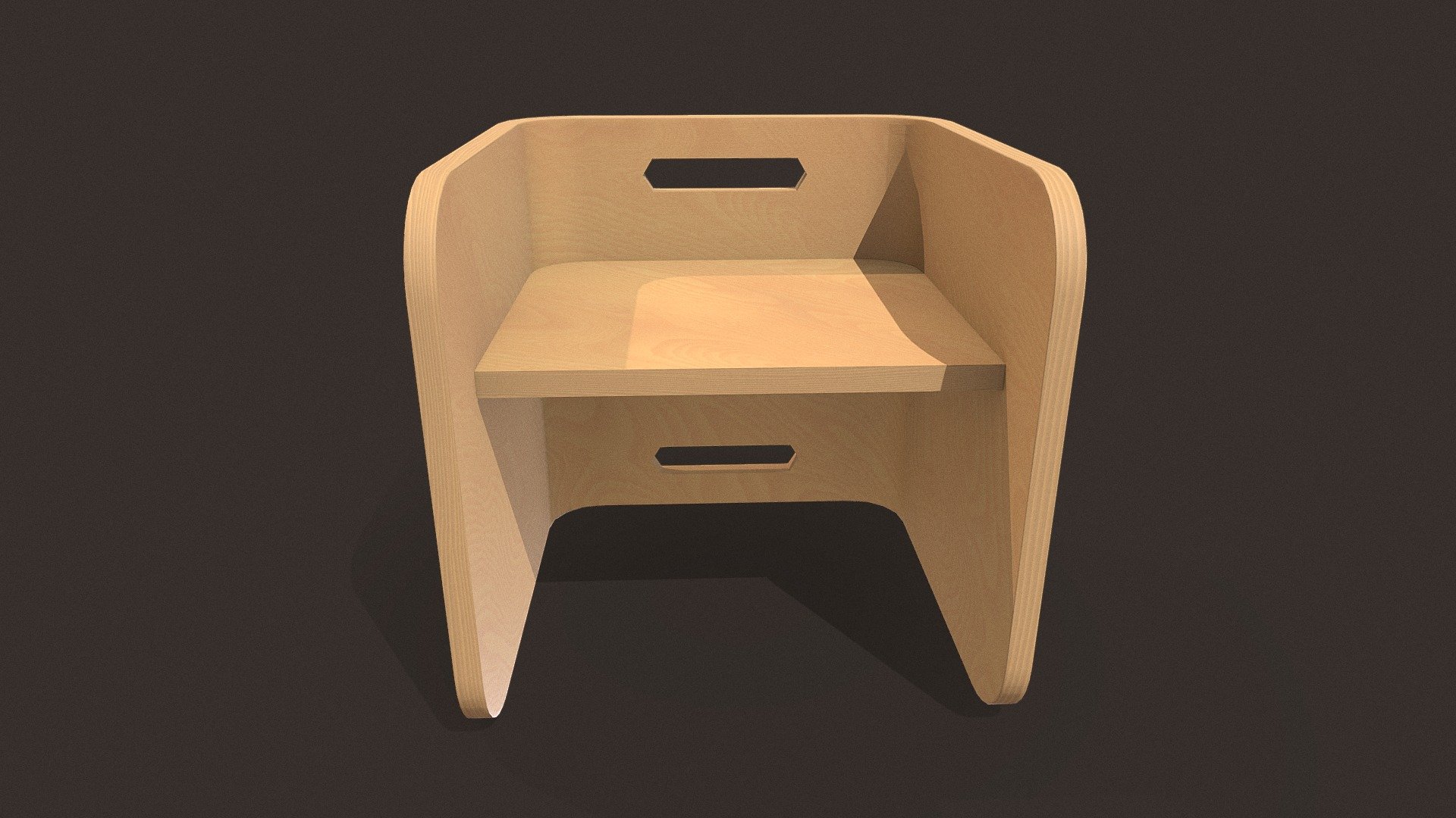 Children chair - Buy Royalty Free 3D model by MDgraphicLAB [a510d6c ...