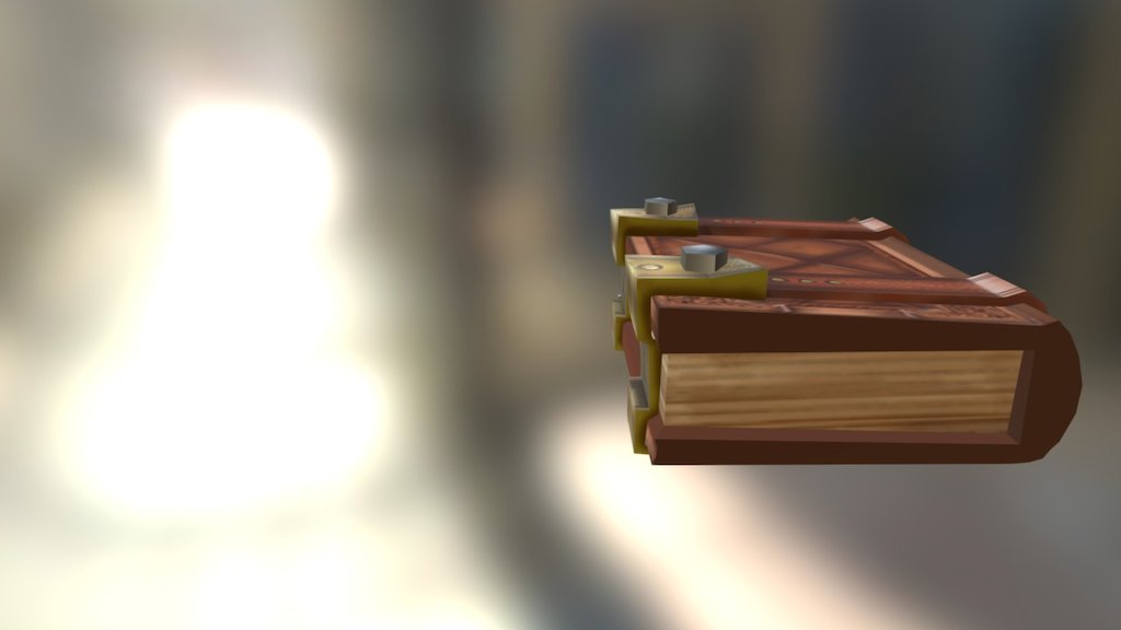 Spell Book - 3D model by Kayleigh_clarke [a511414] - Sketchfab