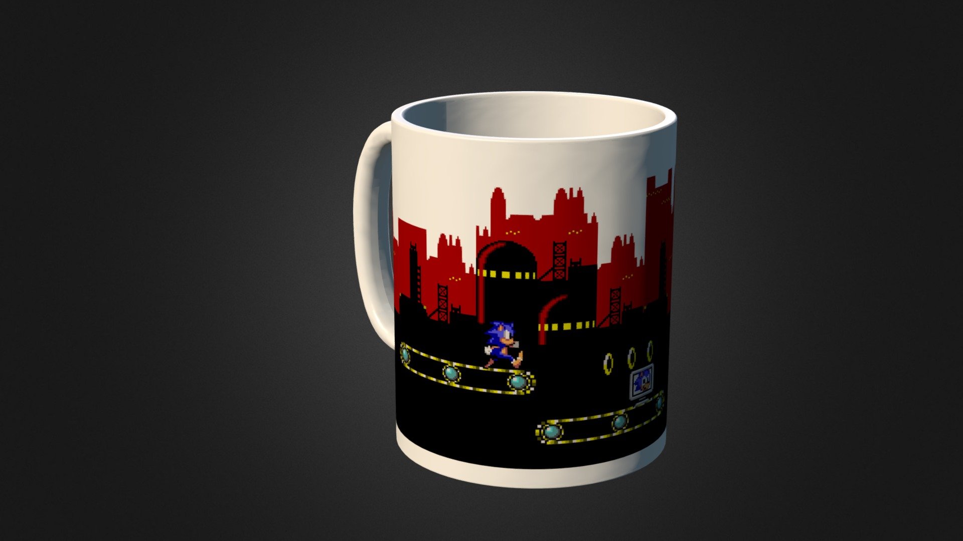Sonic Scrap-Brain-Zone-1 ceu claro - 3D model by Shiningstar [a511664 ...