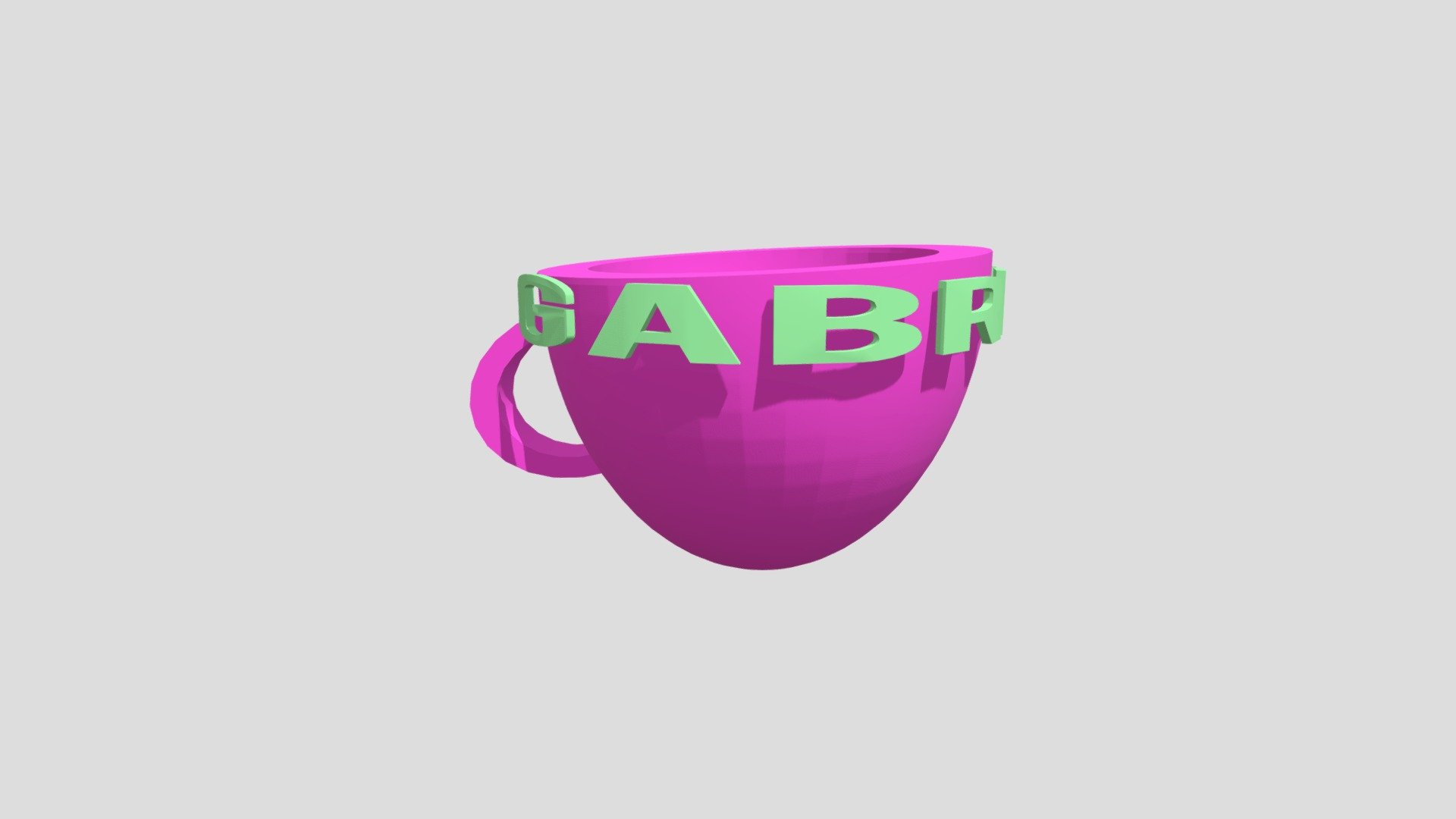 Drinkware - Gabriel (cup) - Download Free 3D model by it.trackv ...