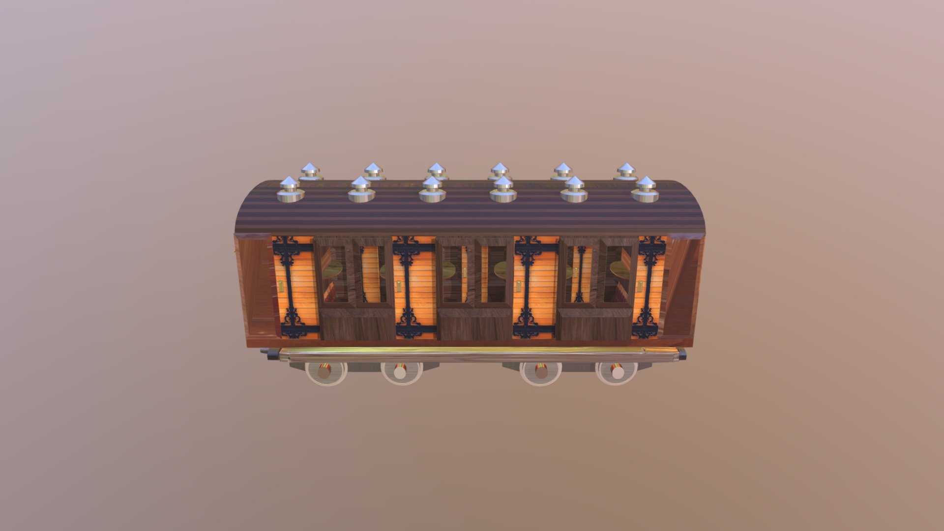 TRAIN WITH TEXTURES - 3D model by ghost_lemons [a514007] - Sketchfab