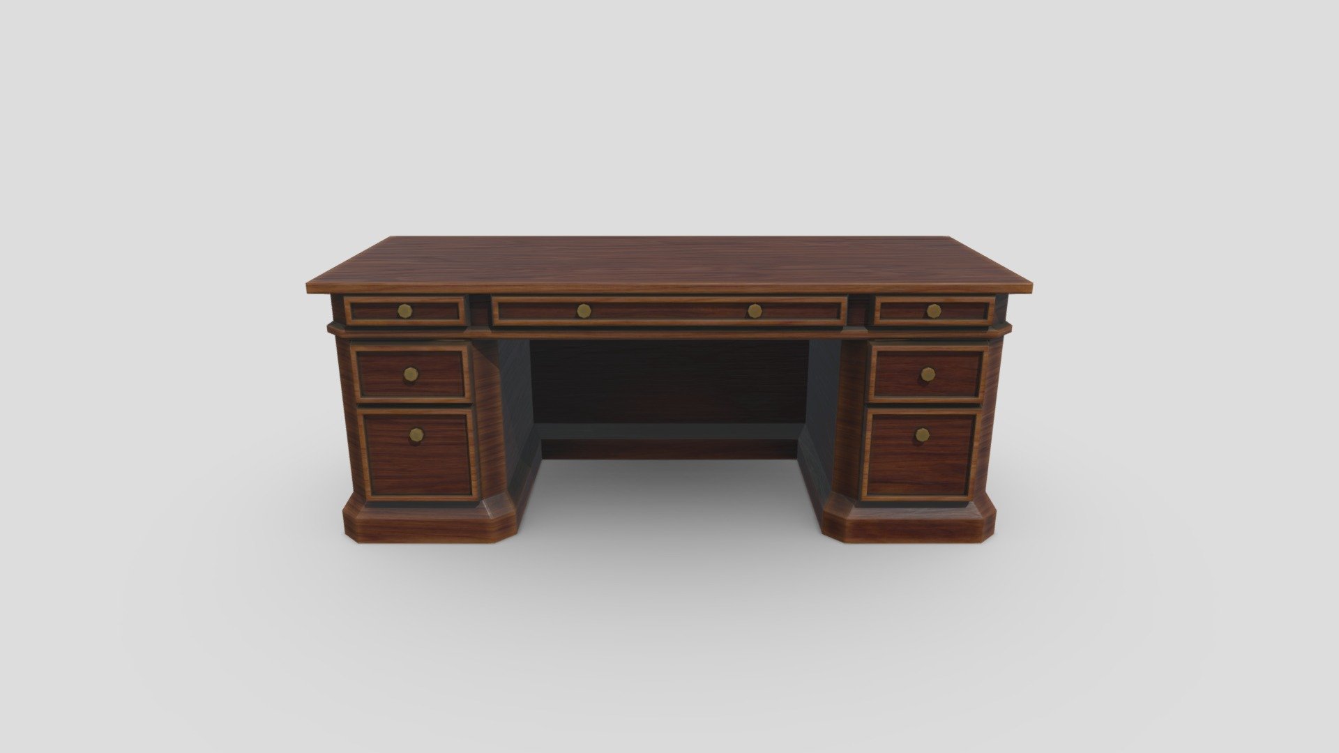 Stylized Low Poly Den Desk - Buy Royalty Free 3D model by Alvin Suen ...