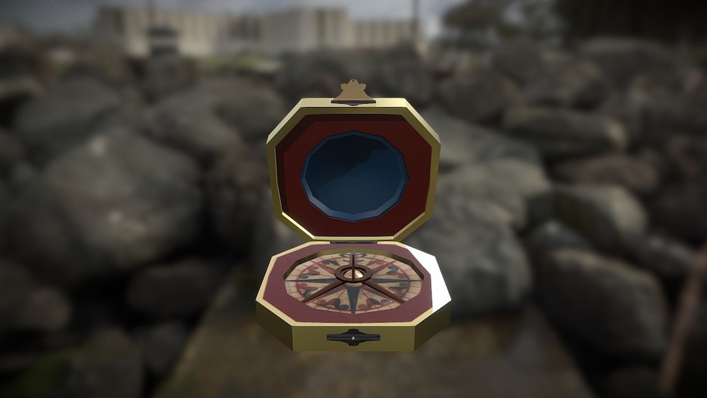 PirateCompass - 3D model by lewisatkin [a5173f2] - Sketchfab