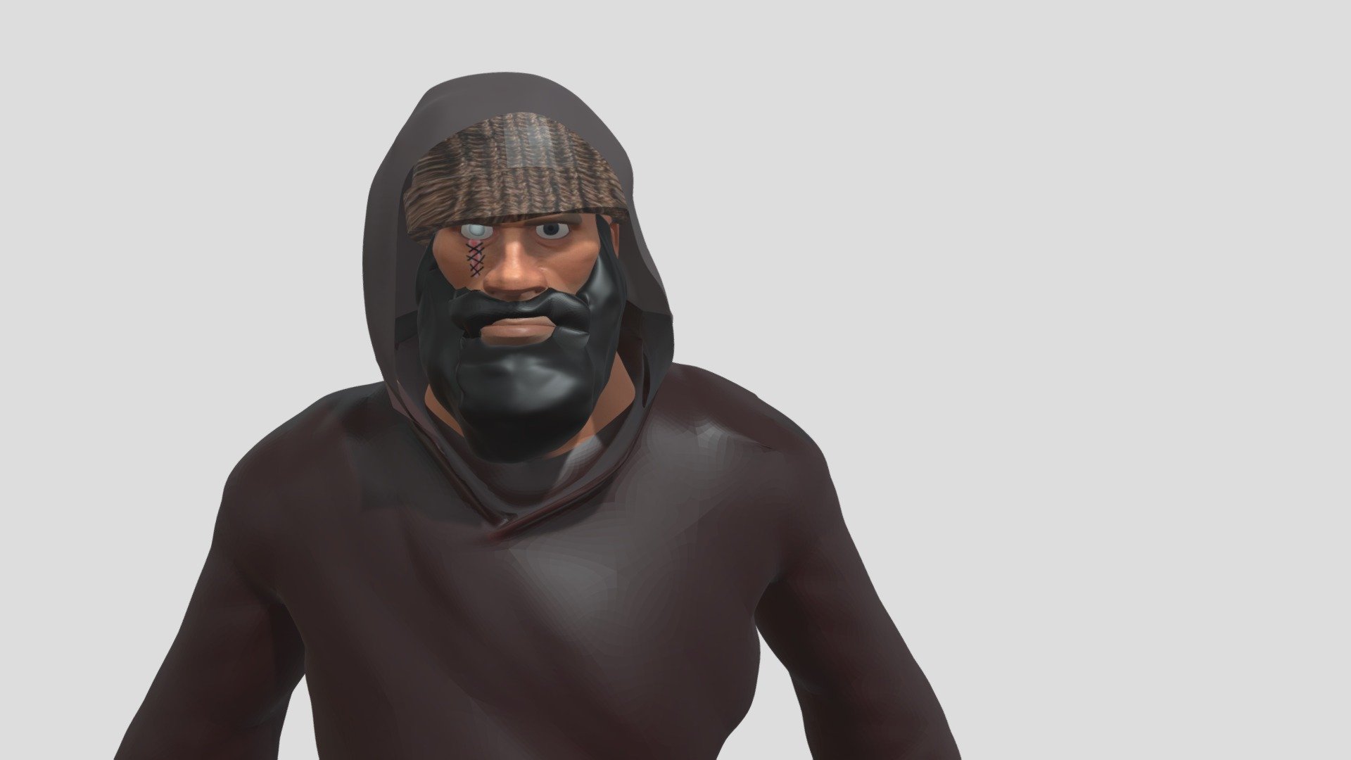 Fishy Fragger (TF2 Soldier re-design) - 3D model by ...
