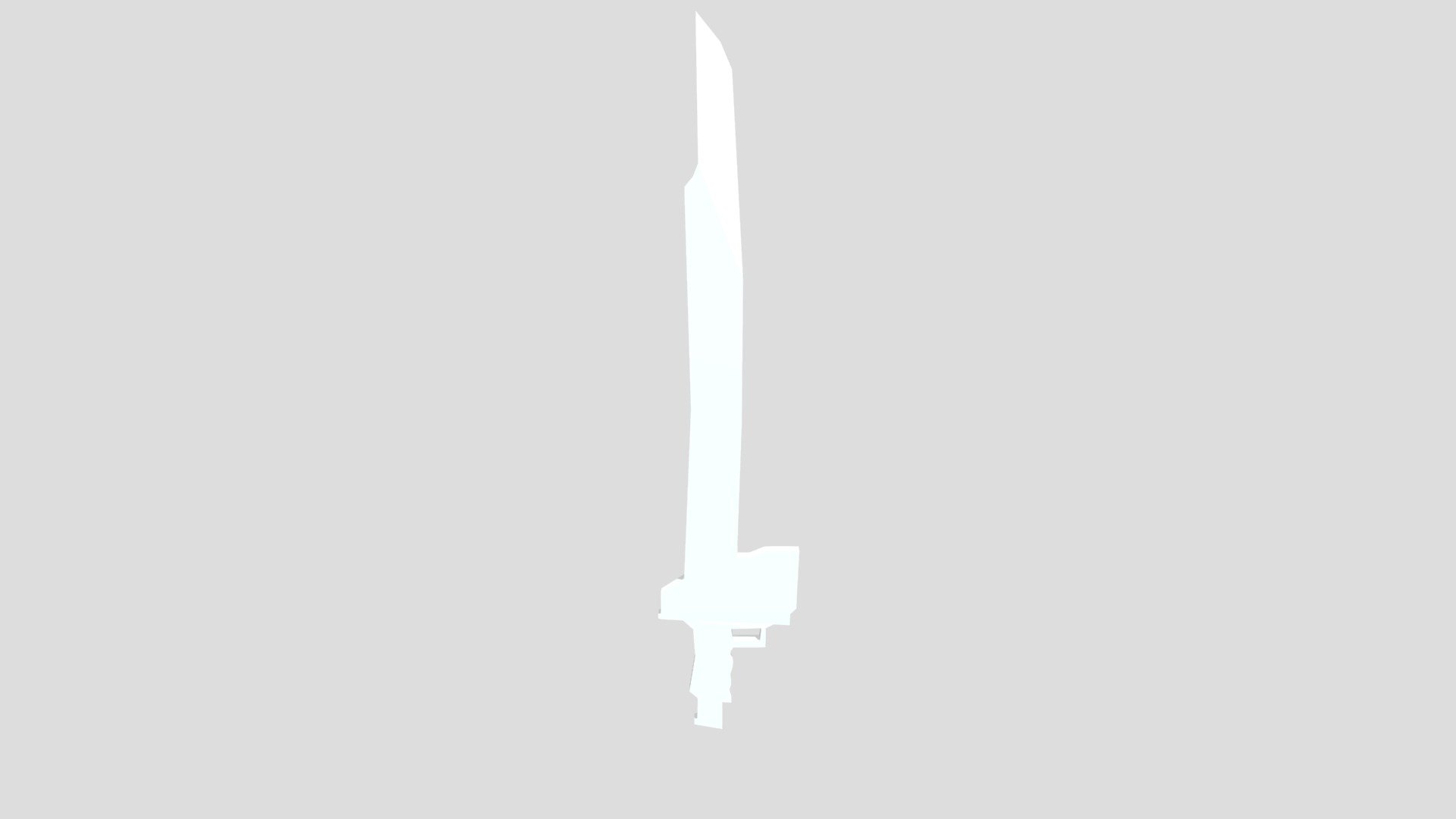 Blake Sword from RWBY, low-poly - Download Free 3D model by Mizuki ...