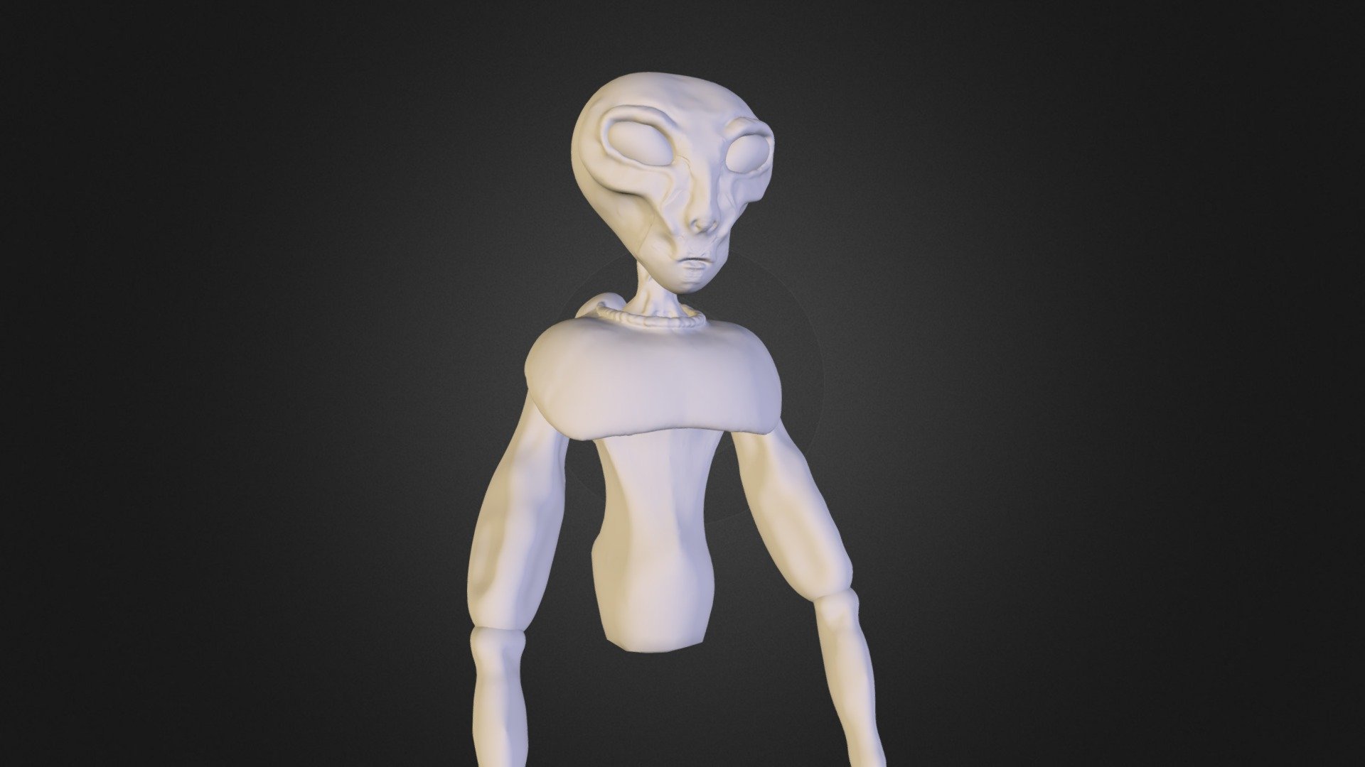 Sculptris alien.obj - 3D model by taz [a51bdda] - Sketchfab