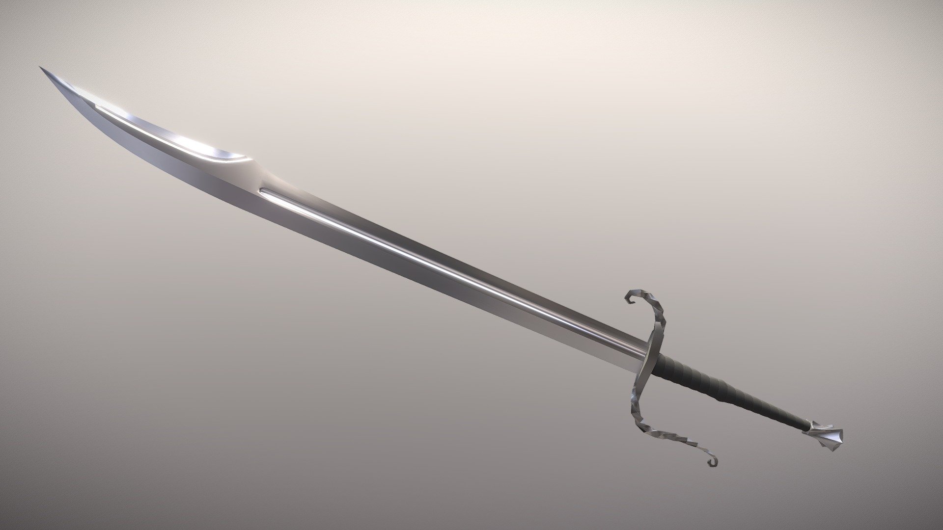 Langes Messer - Download Free 3D model by Yudha Mfr (@yudhamfr ...