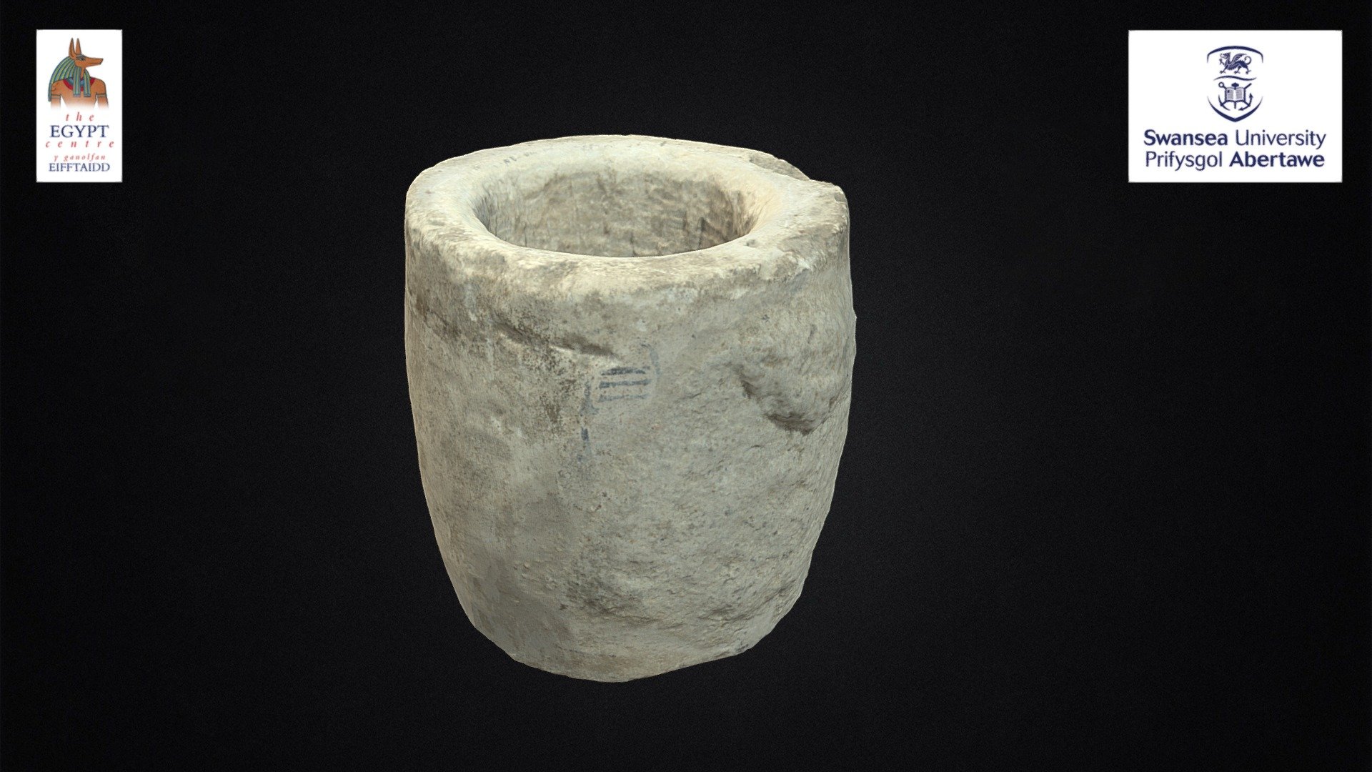 Canopic Jar Container (EC380) - Download Free 3D model by The Egypt ...