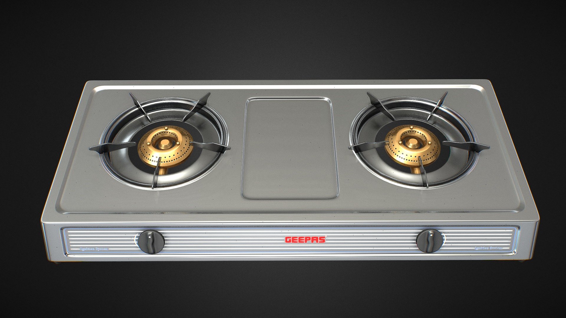 Geepas stove - Download Free 3D model by rithik7016 (@Rithik_3D ...