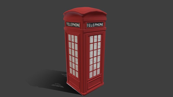Telephonebooth 3D models - Sketchfab