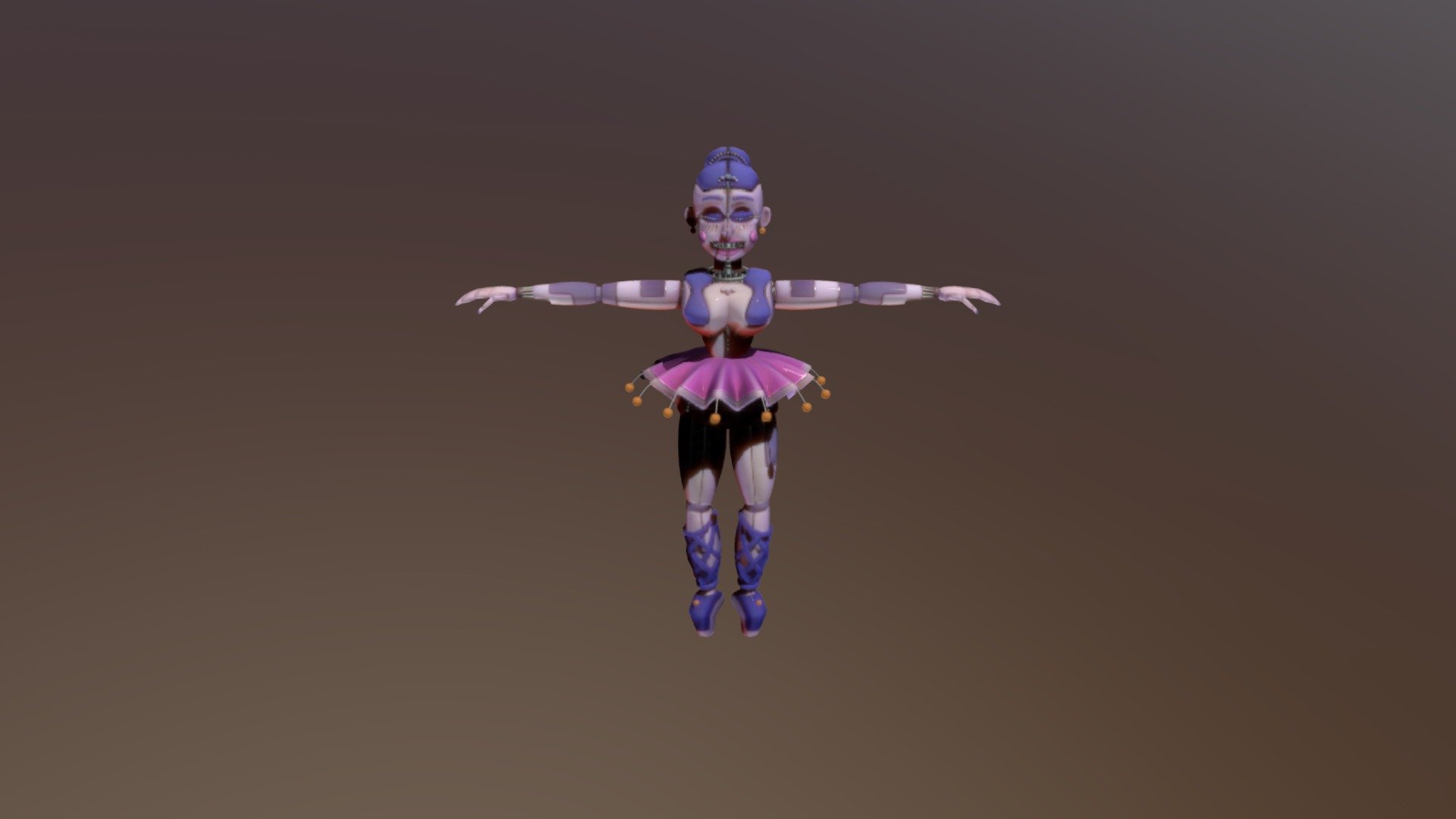 Ballora Special Delivery Usdz - 3D model by FNAF197 [a525288] - Sketchfab