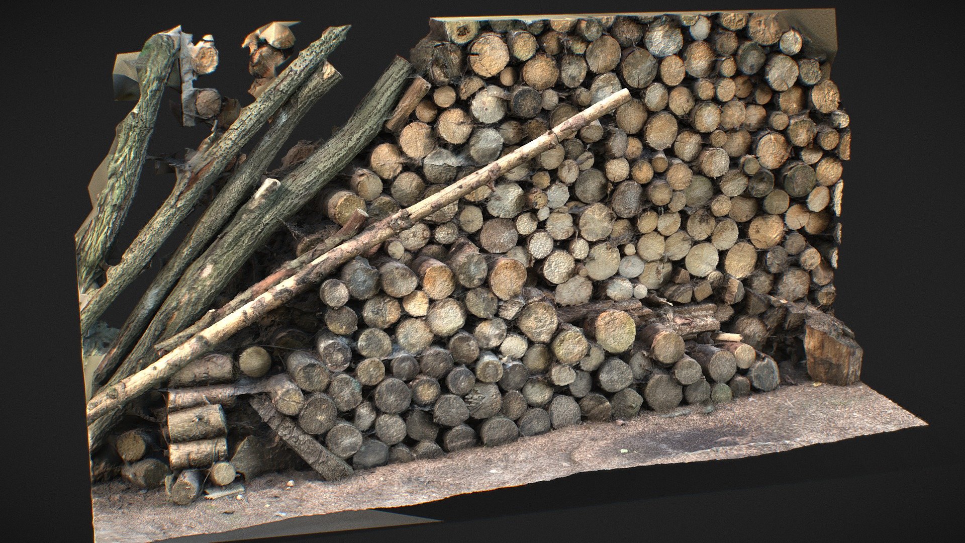 Log Pile - Download Free 3D model by Jakub (@jacobb.3d) [a5254e7 ...