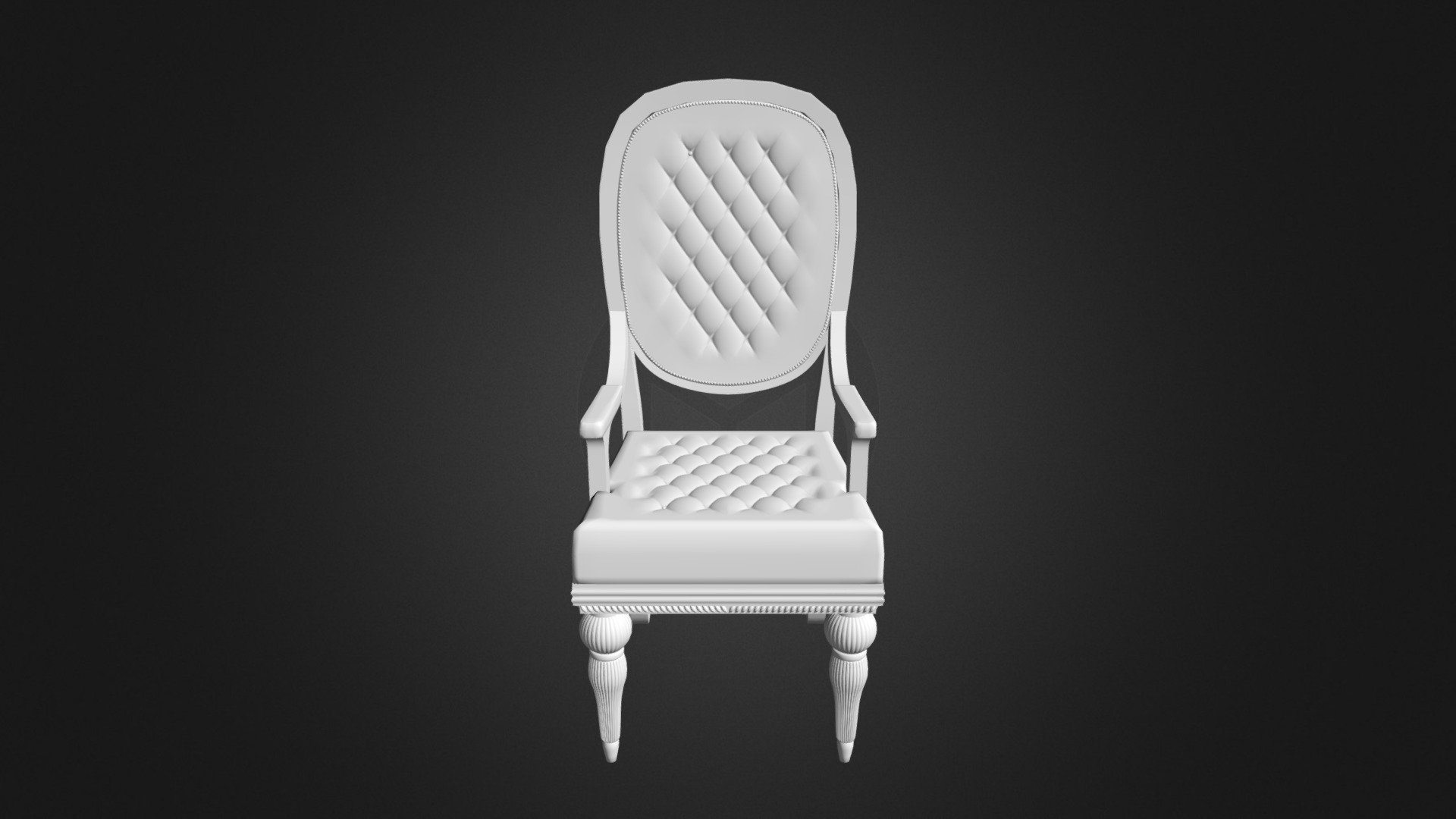 Chair - 3D model by Mr Cravate (@mrcravate) [a526513] - Sketchfab