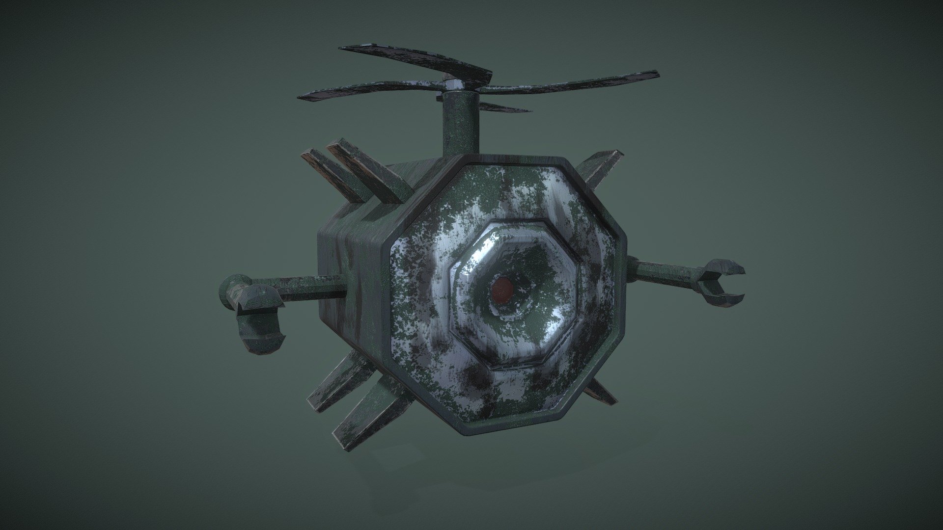 Old Drone - Download Free 3D model by Memorie [a5280bc] - Sketchfab