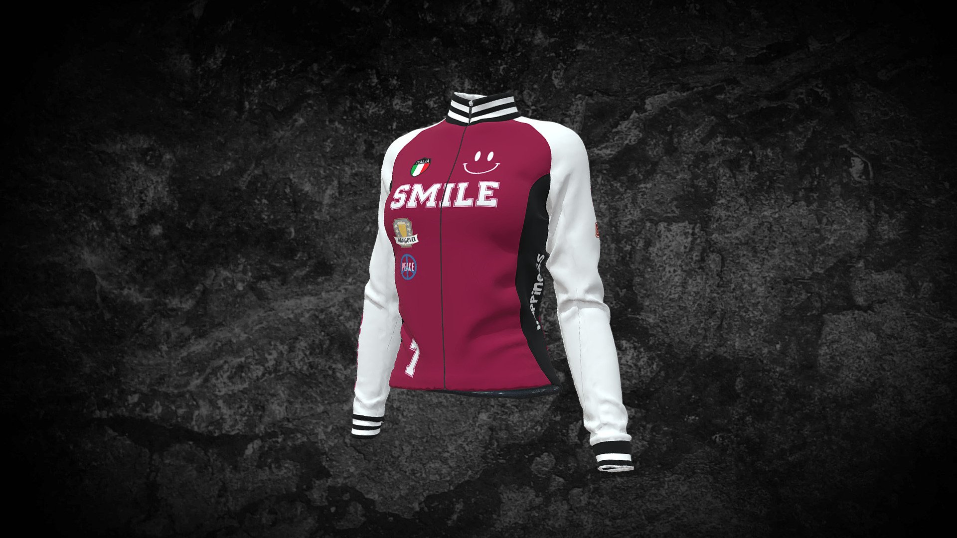 SMILE STADIUM RED - 3D model by GIESSEGICUSTOM [a5285b2] - Sketchfab