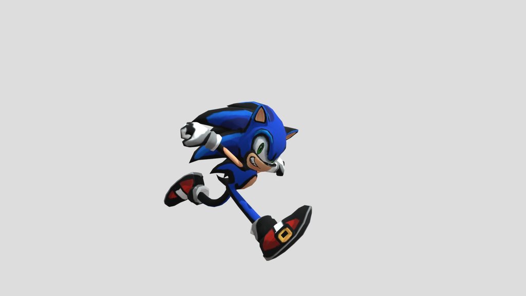 Sonic Artwork remakes- models - A 3D model collection by Sonic the ...