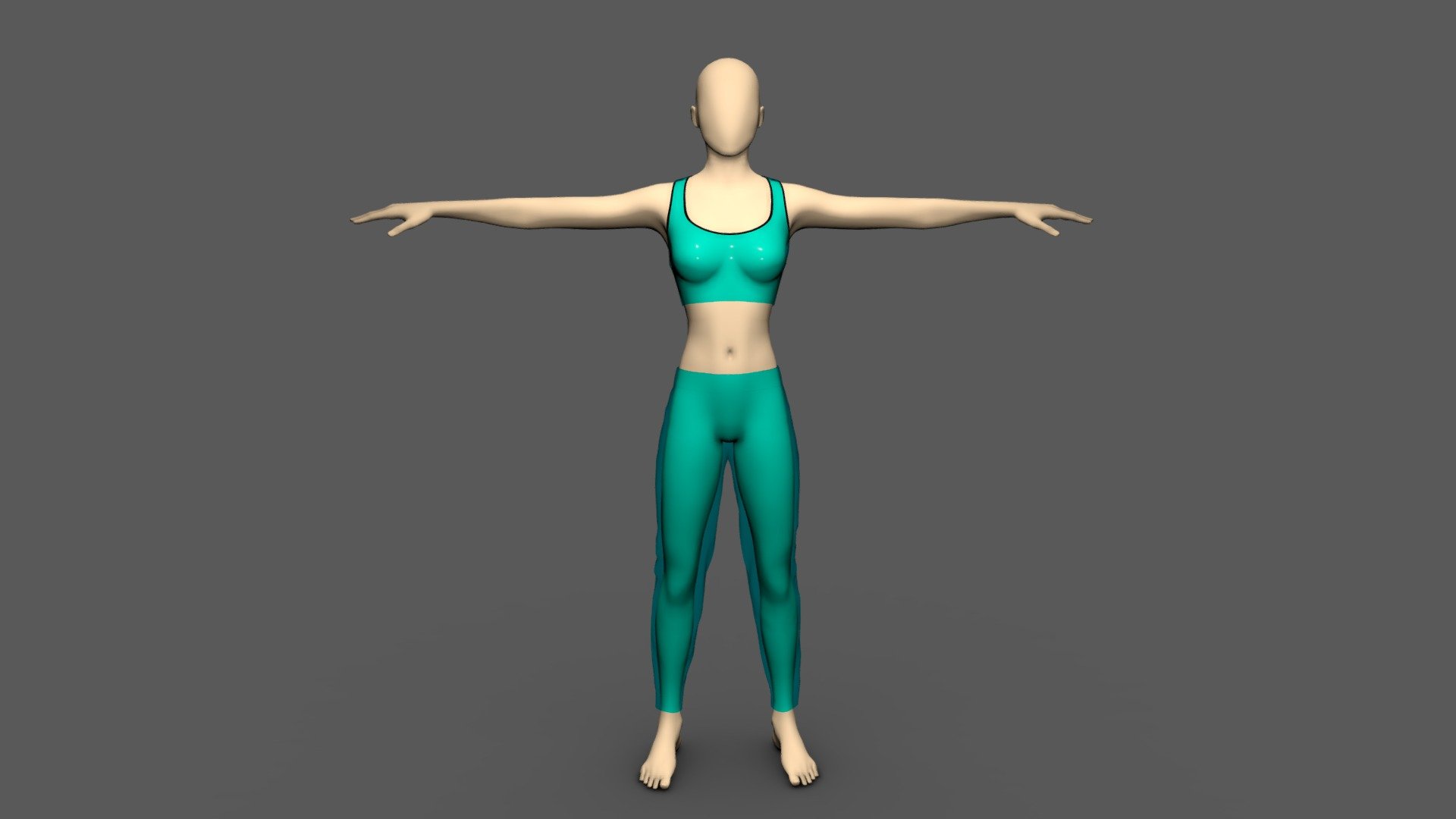 Female base - 3D model by AW3D Art (@aw3dart) [a52b64f] - Sketchfab