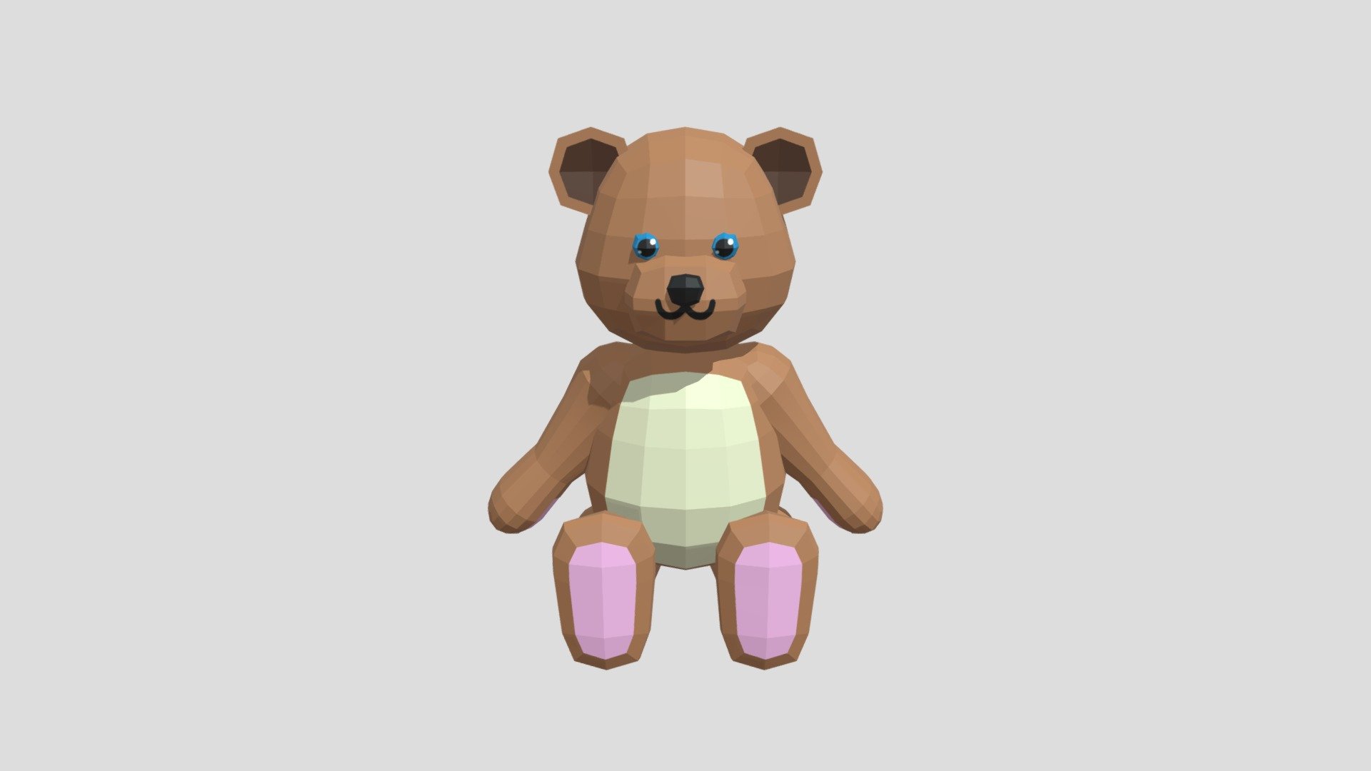 Teddy Bear (VR Game Development Module) - 3D model by PhoenixTheAria ...