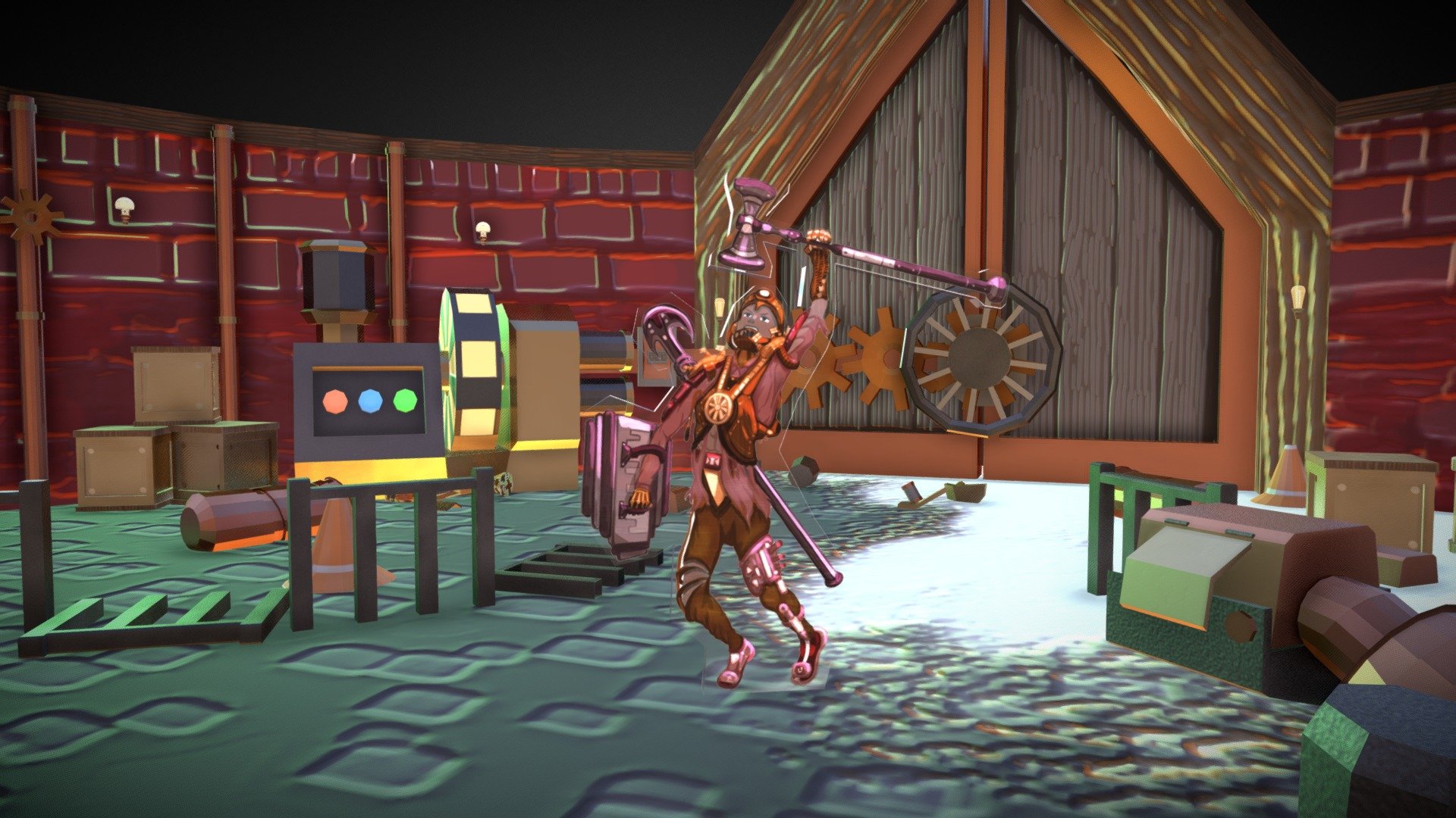 The Gatekeeper - 3D model by dewlantern [a52de28] - Sketchfab