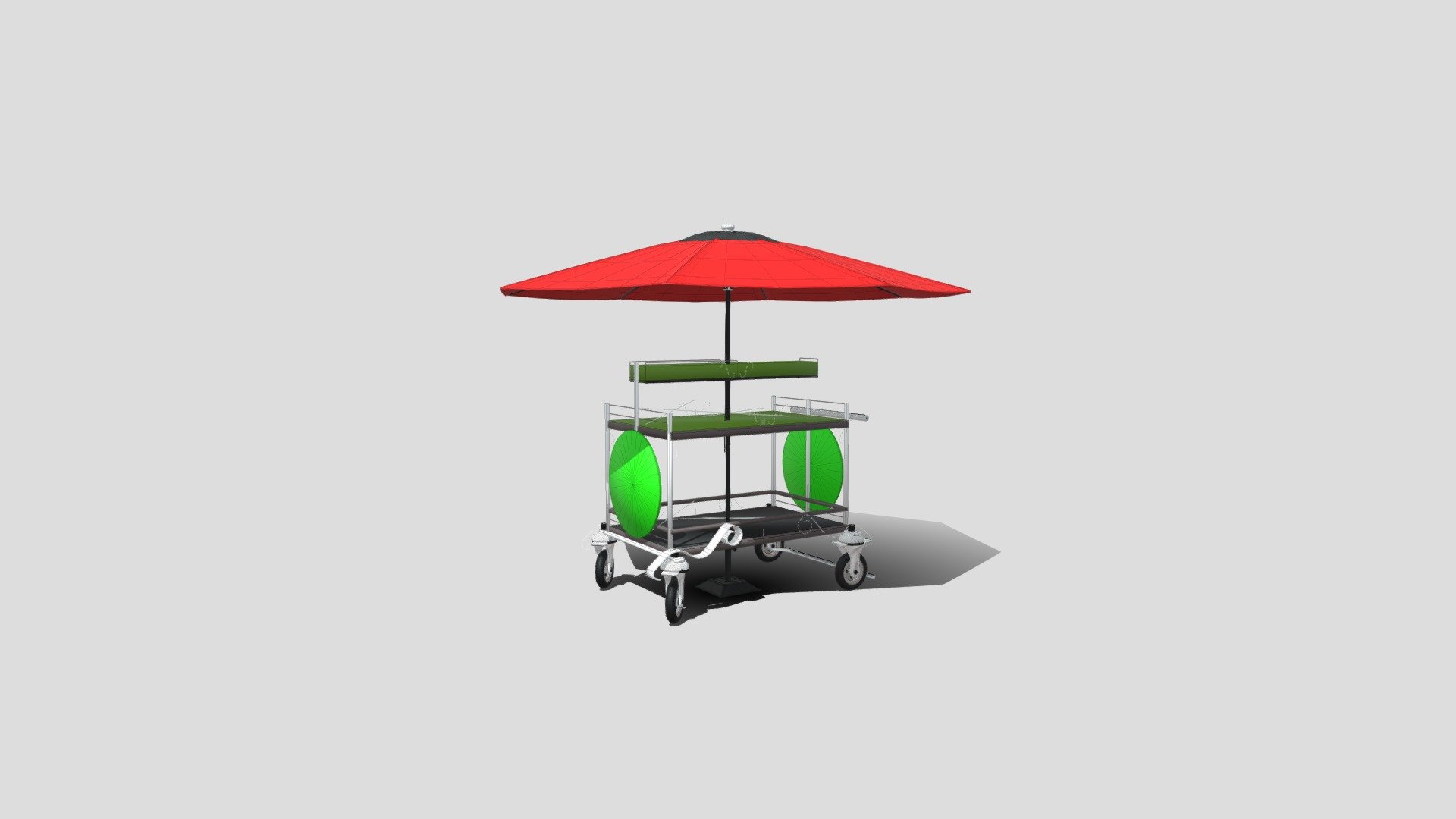 Flowers Cart / Carrinho De Flores - Download Free 3D model by ...