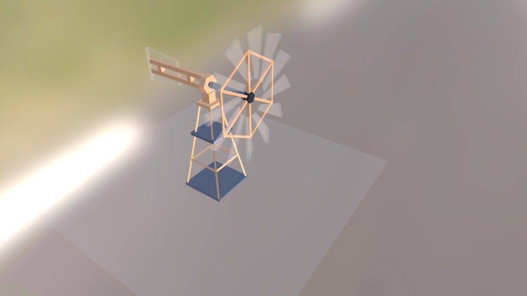 Windmill - 3D model by a3334643 [a530850] - Sketchfab