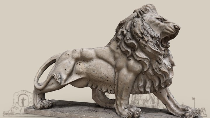 Roaring-lion 3D models - Sketchfab