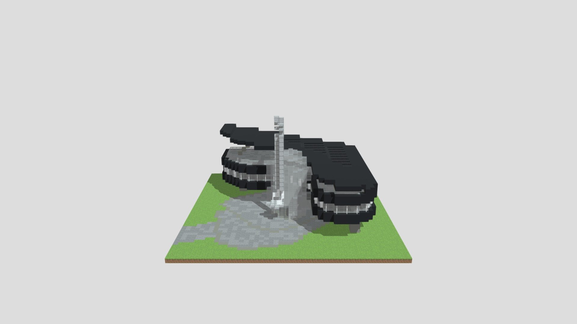 Minecraft Piano House China 1:1 - 3D model by puntertje [a5317c4 ...