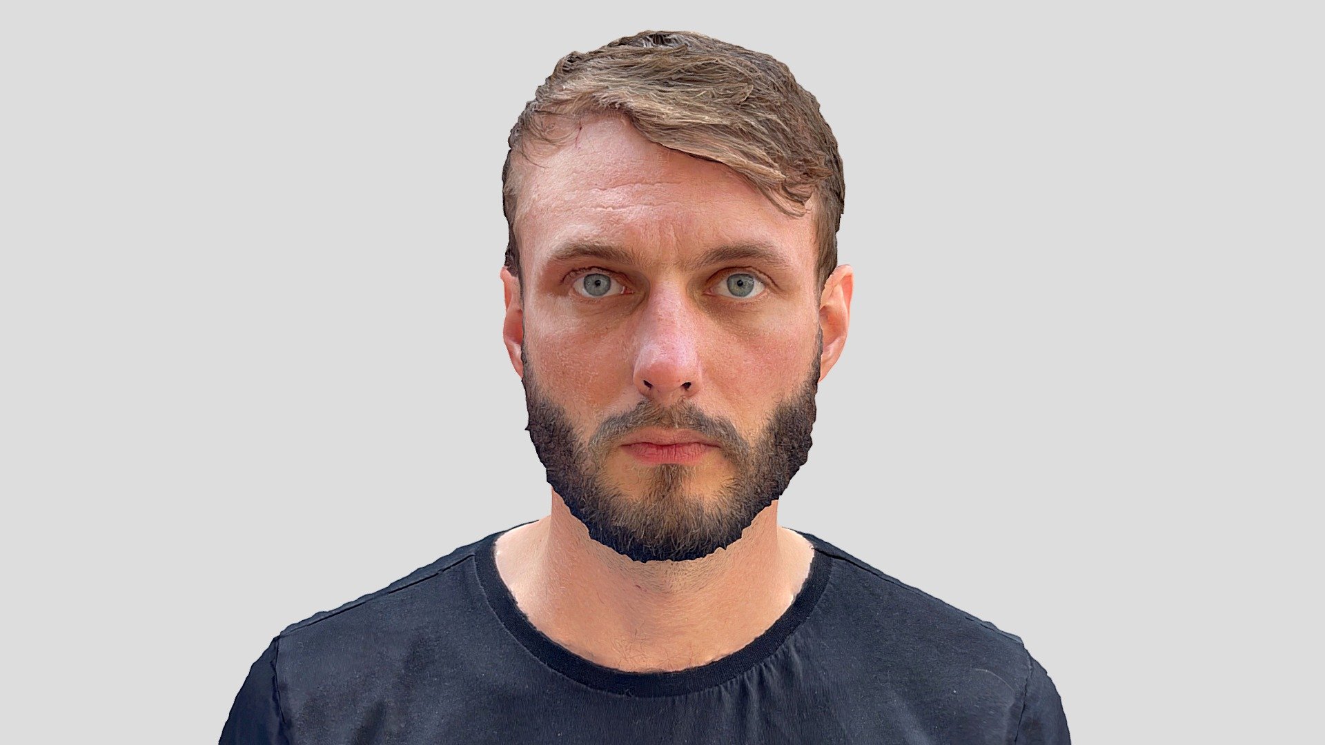 Head scan 17 (photogrammetry) - 3D model by yaro.pro [a533165] - Sketchfab