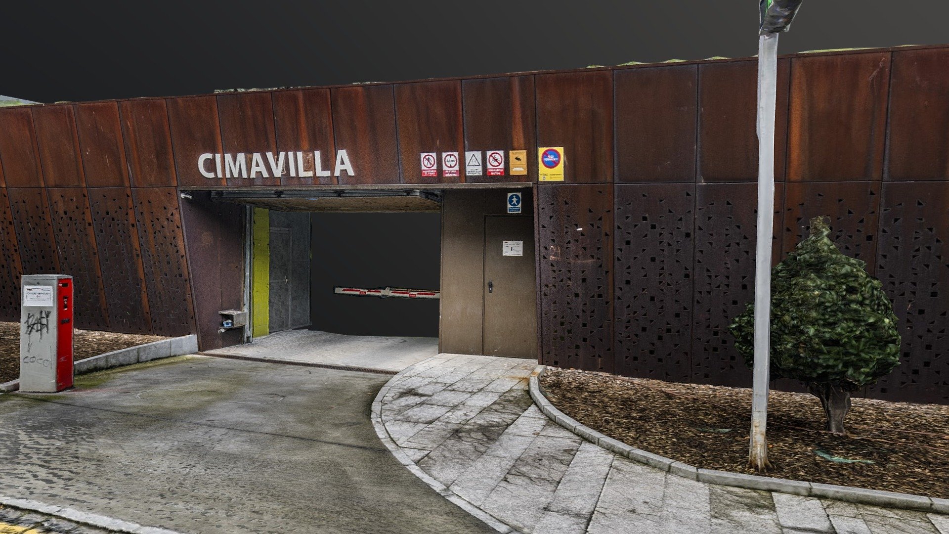 Low poly garage door photogrammetry scan - Buy Royalty Free 3D model by ...