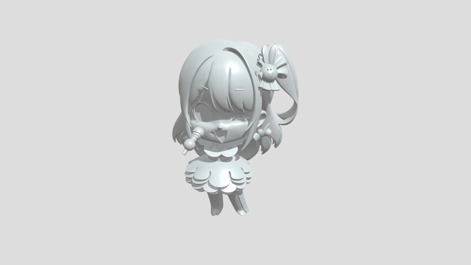 Ai Hoshino Chibi - Download Free 3D model by arakiaoi96 [a534ce3 ...
