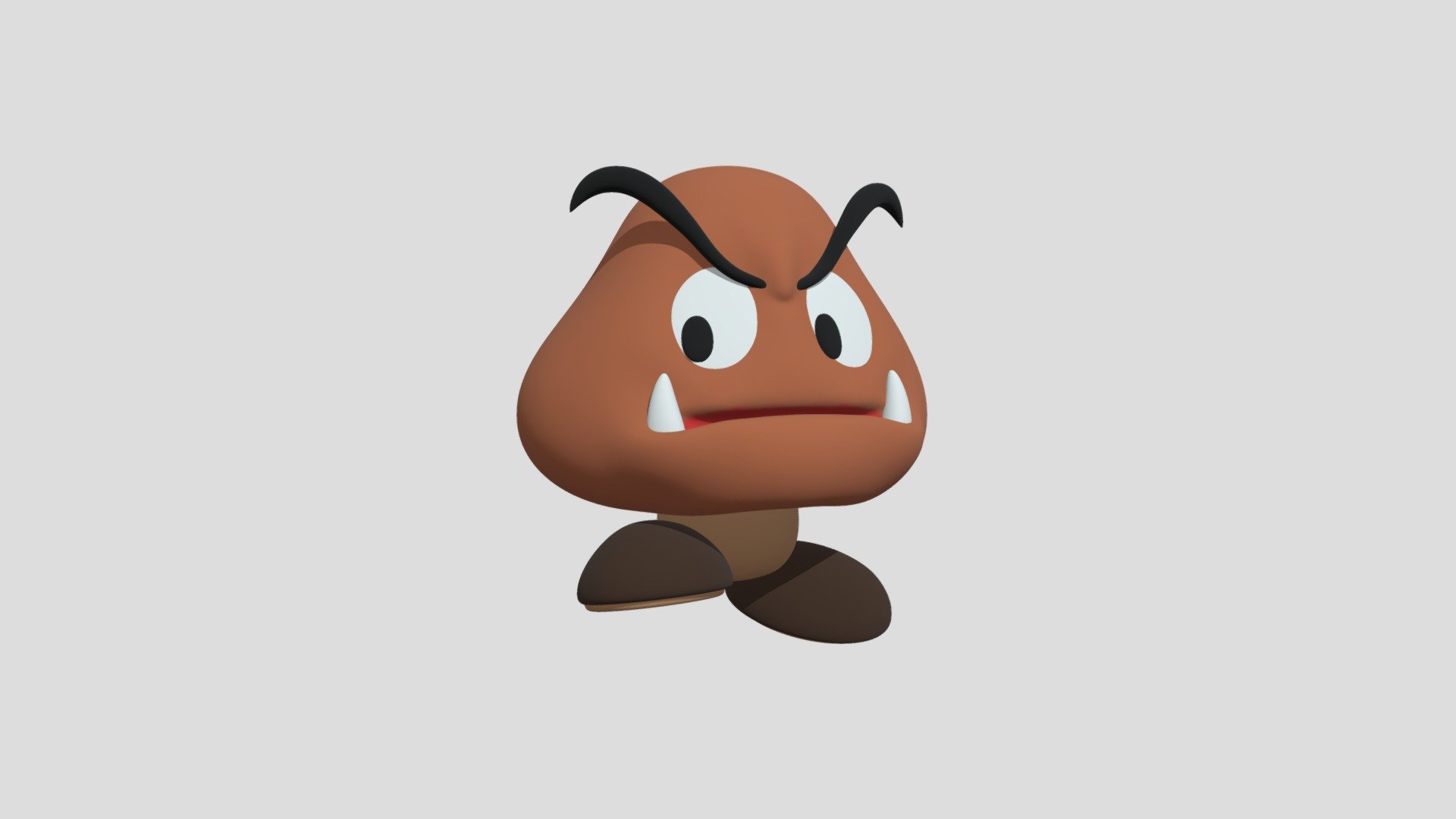 Goomba - 3D model by punkkunn [a535446] - Sketchfab