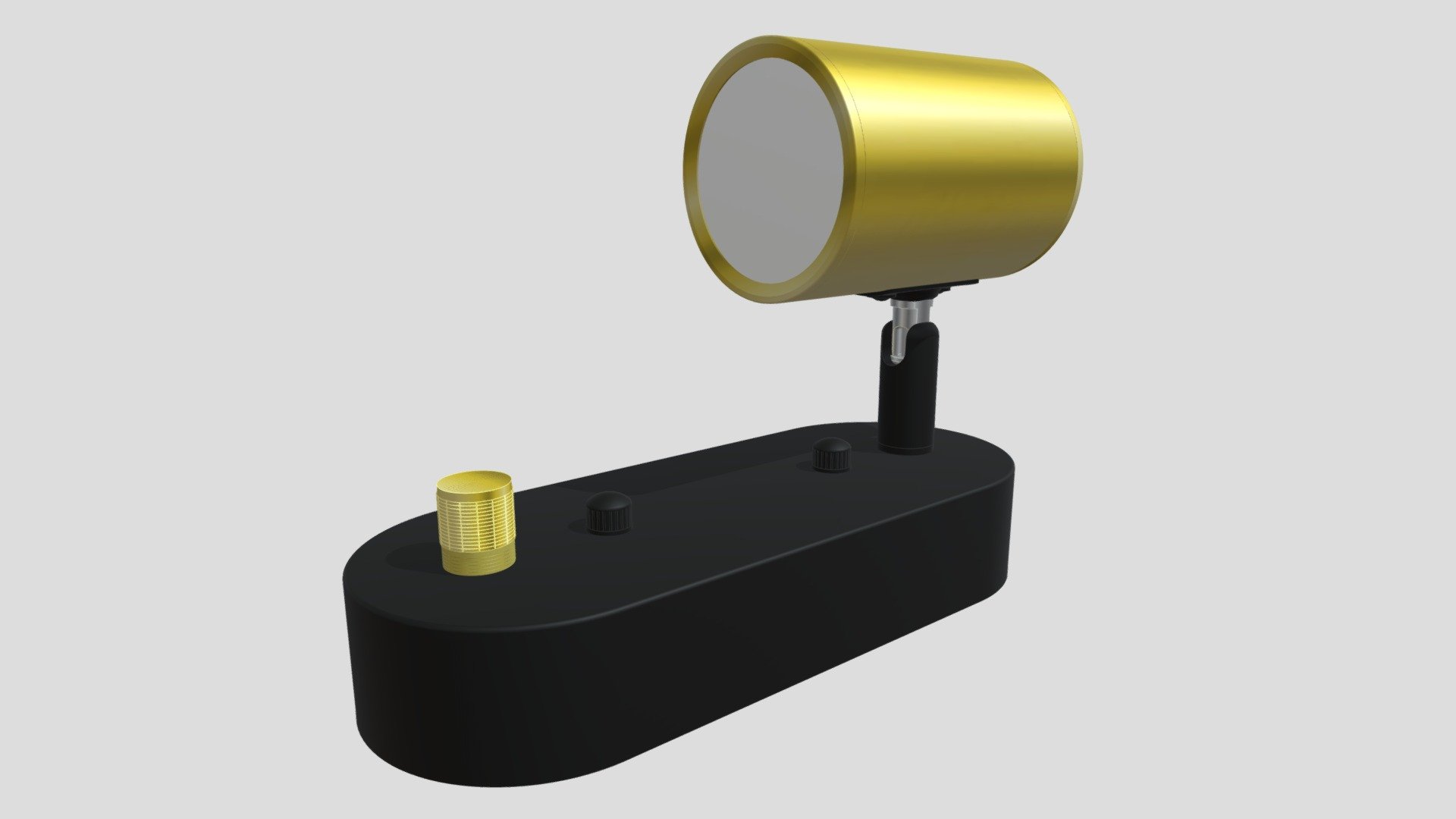 APLIQUE LED DE 10W 3000K BASE DORADA DIMABLE - 3D model by NUVORA ...