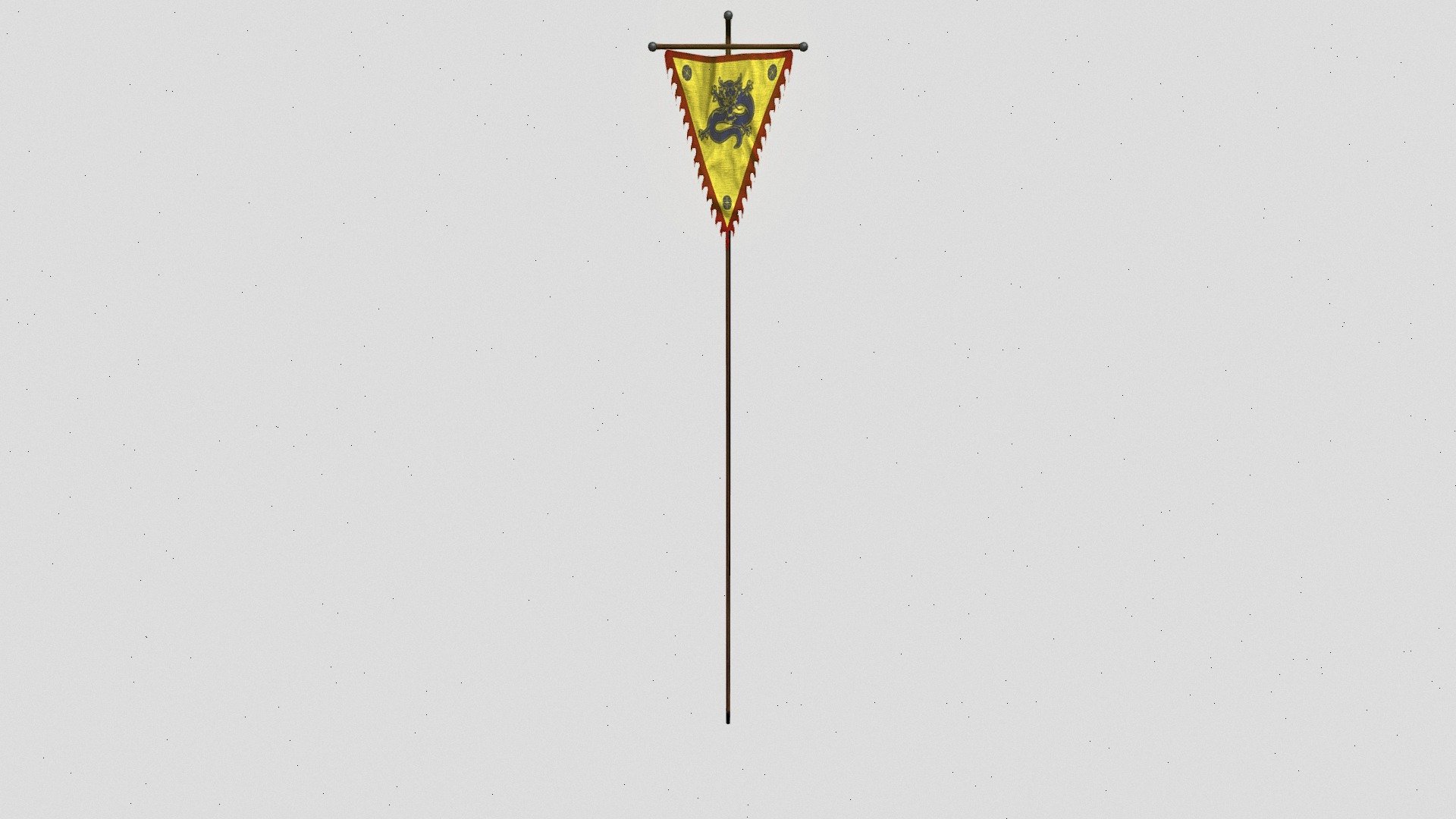 Qing Dynasty Flag - Download Free 3D model by PrimoHoagie [a53857a ...