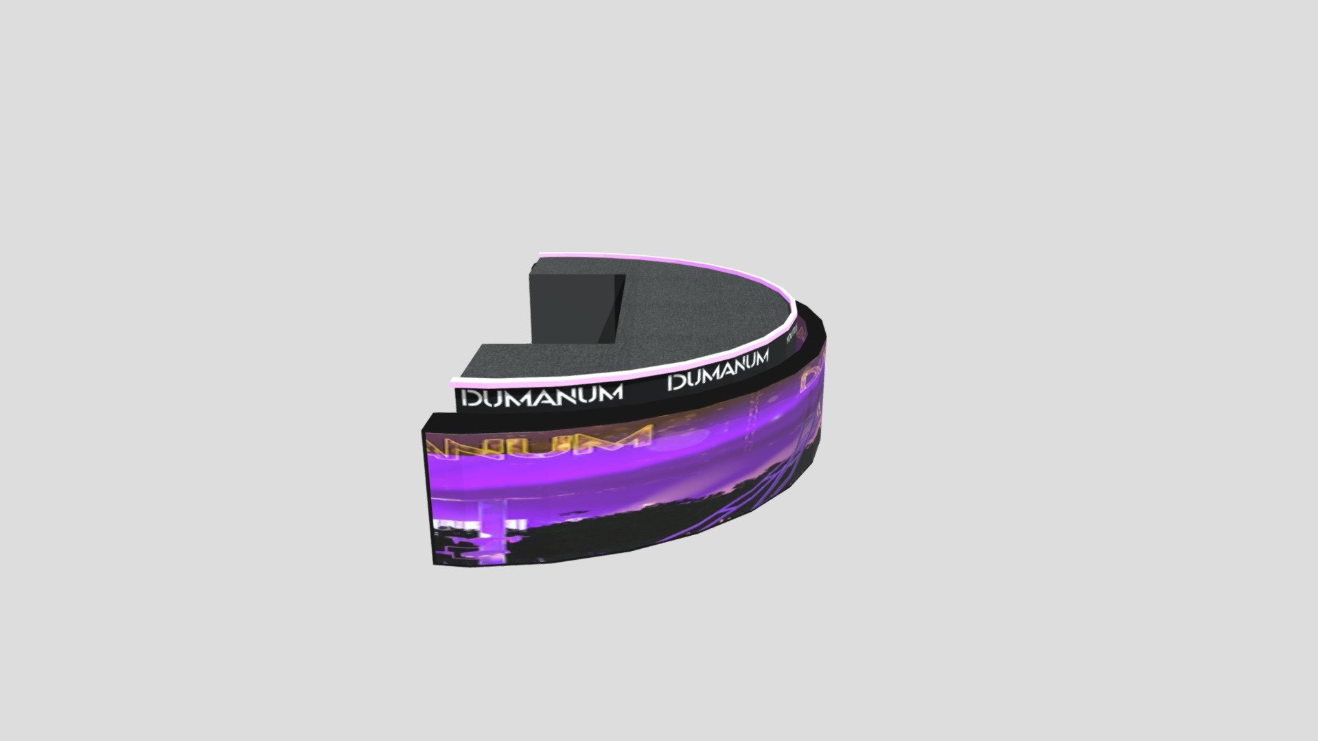 Table Bancada tomorrowland Metaverso Dumanum - Download Free 3D model ...