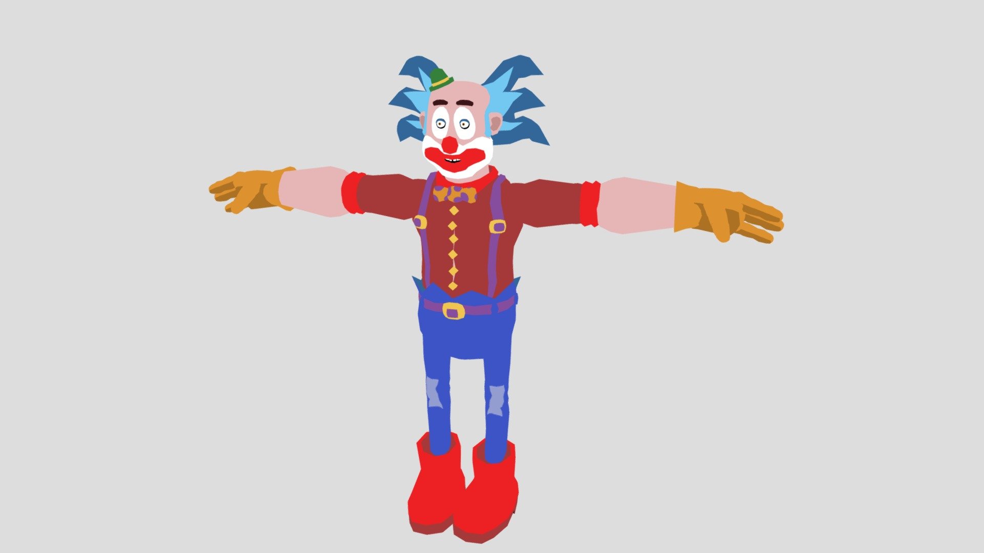 Clown - 3D model by mcparland-l1 [a53b782] - Sketchfab