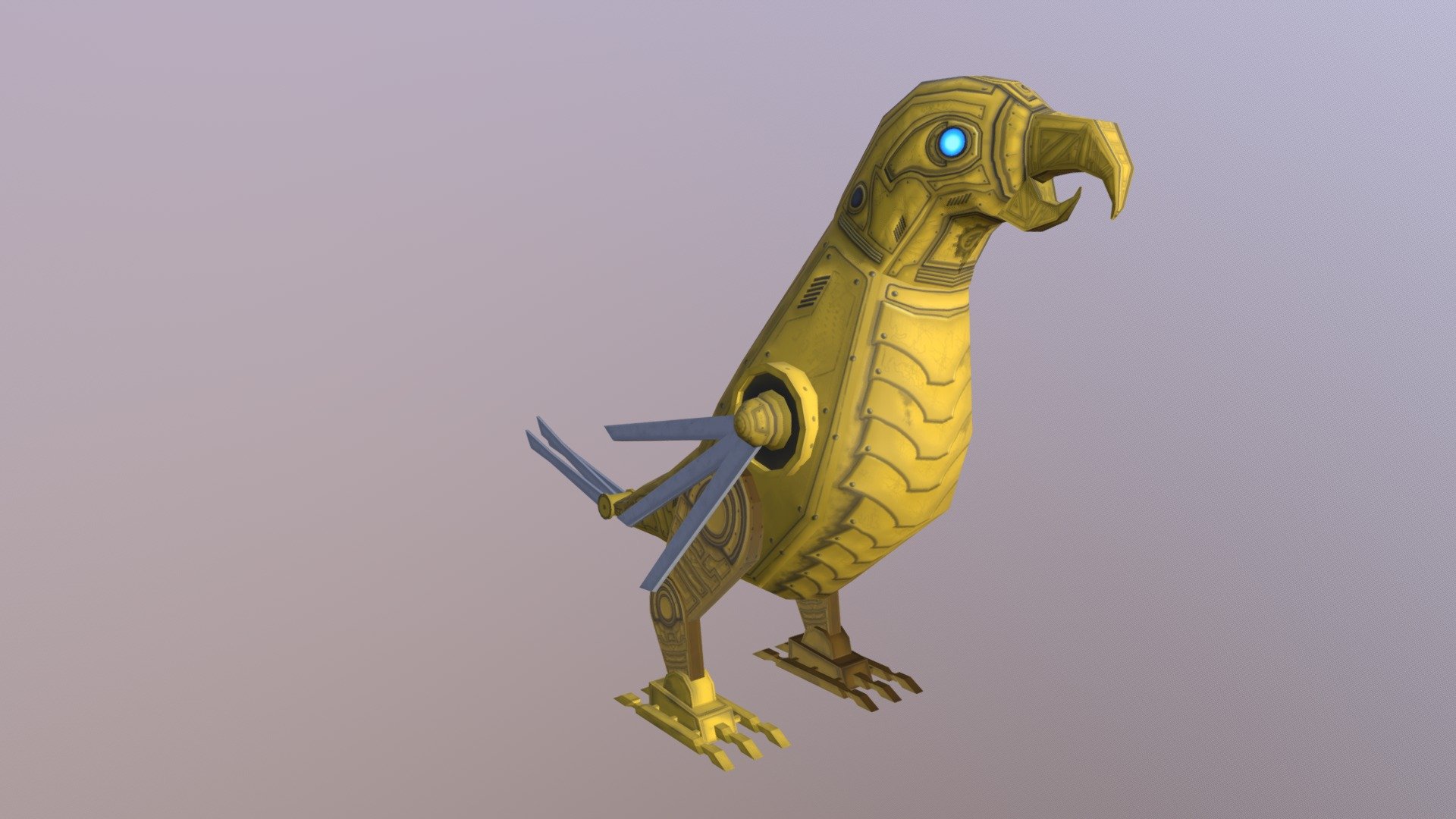 parrot npc - 3D model by Hamzah.Ali [a53cb5f] - Sketchfab