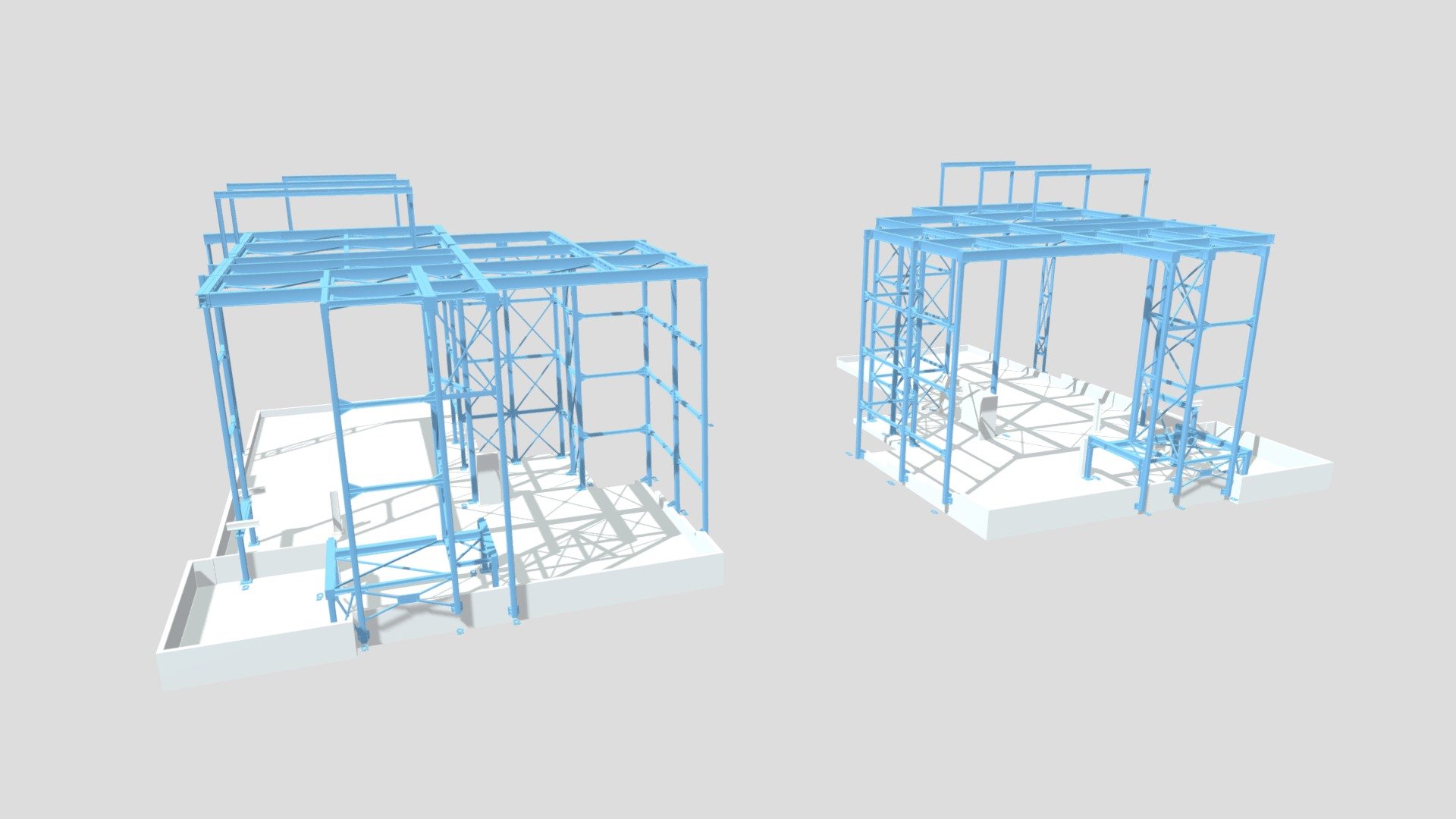 steel work - 3D model by WELLBUILD GROUP (@wellbuild) [a53e33c] - Sketchfab