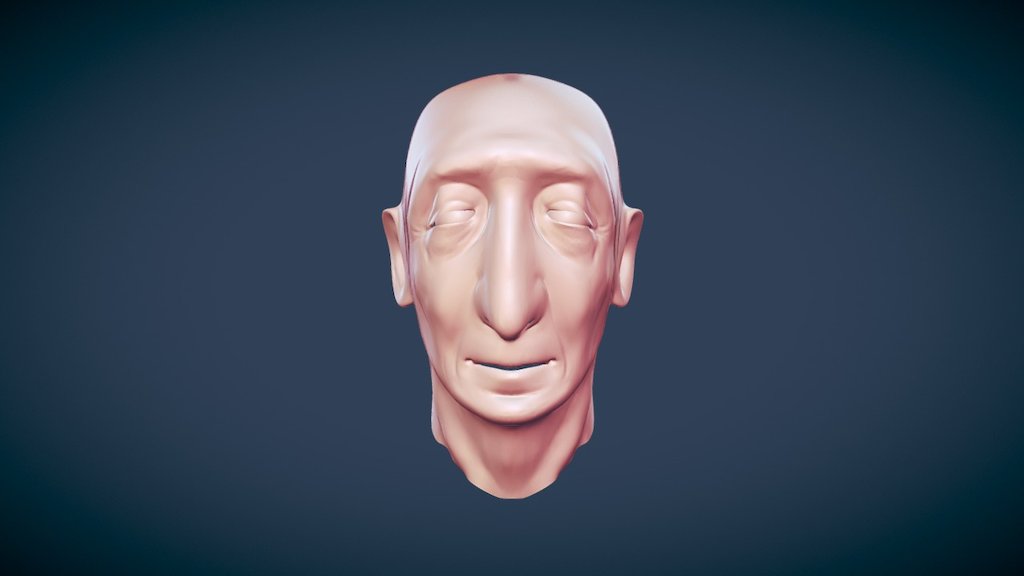 head sketch - 3D model by haepyre (@cgp) [a53fc6d] - Sketchfab