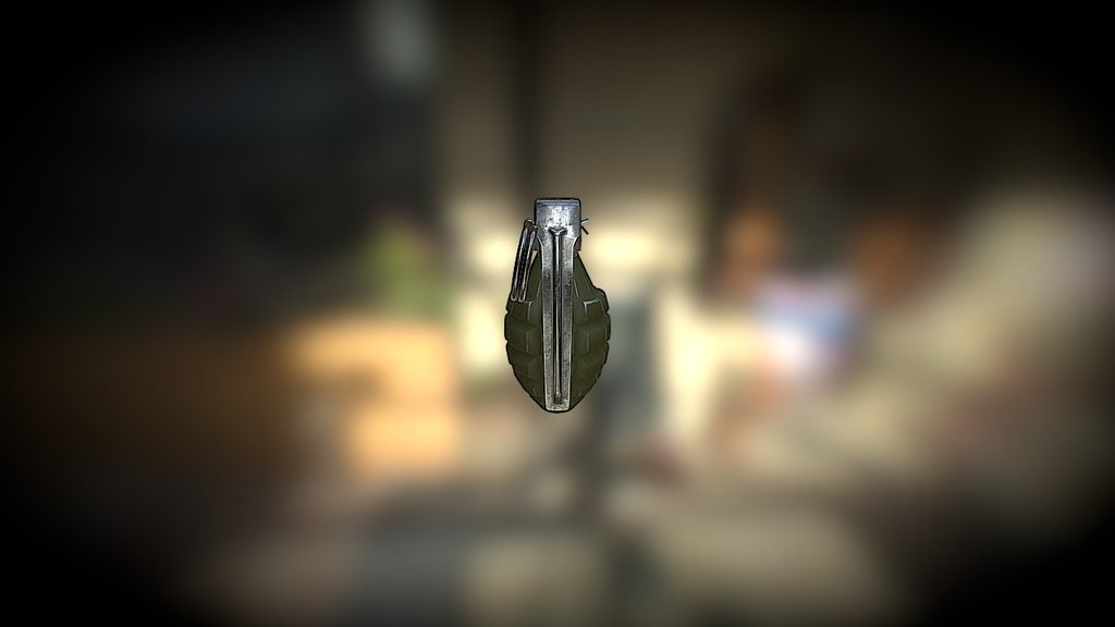 MKII Grenade - 3D model by gamingpuma [a53fe3f] - Sketchfab