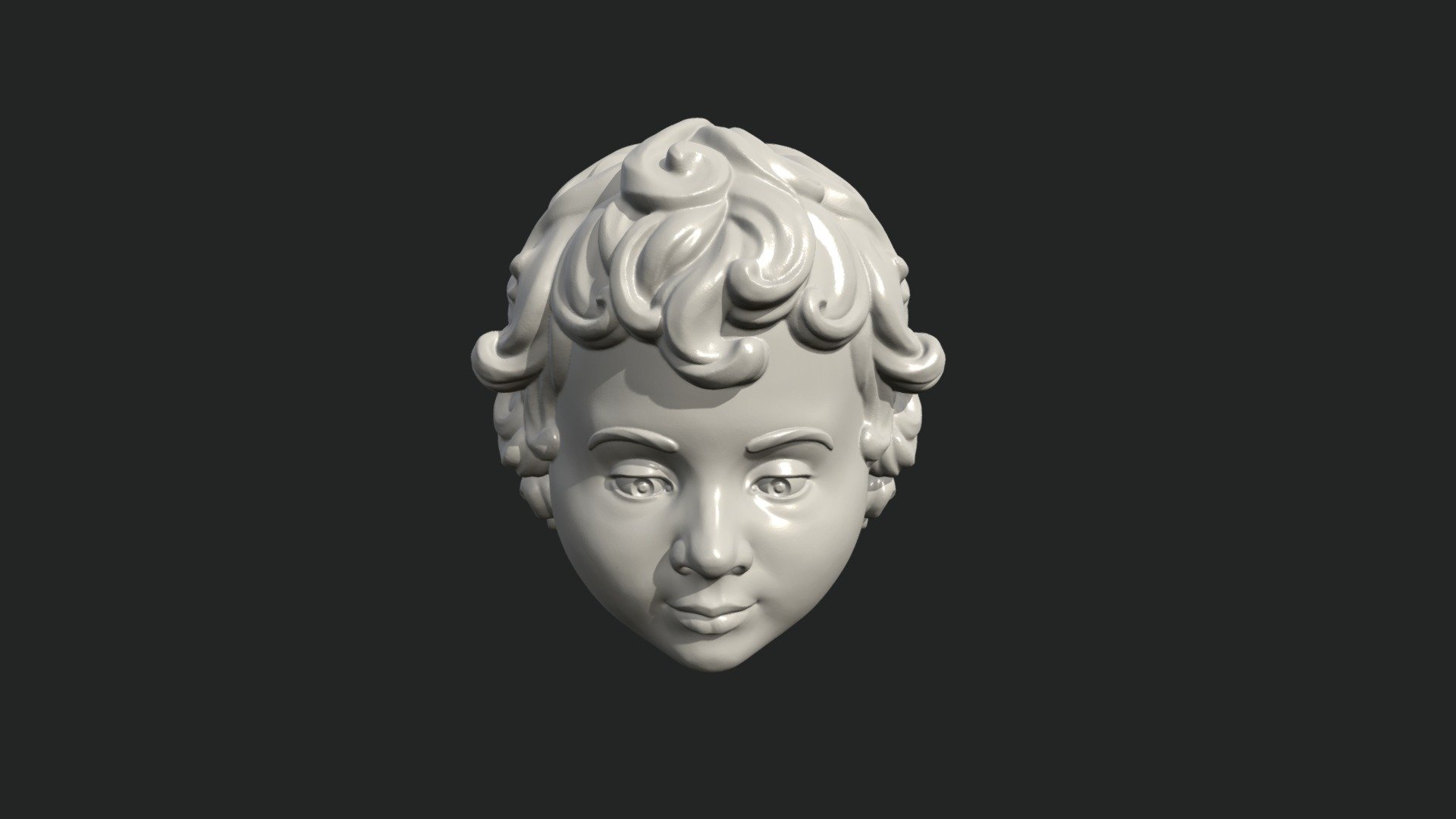 Child Head I - 3D model by Skazok [a540361] - Sketchfab