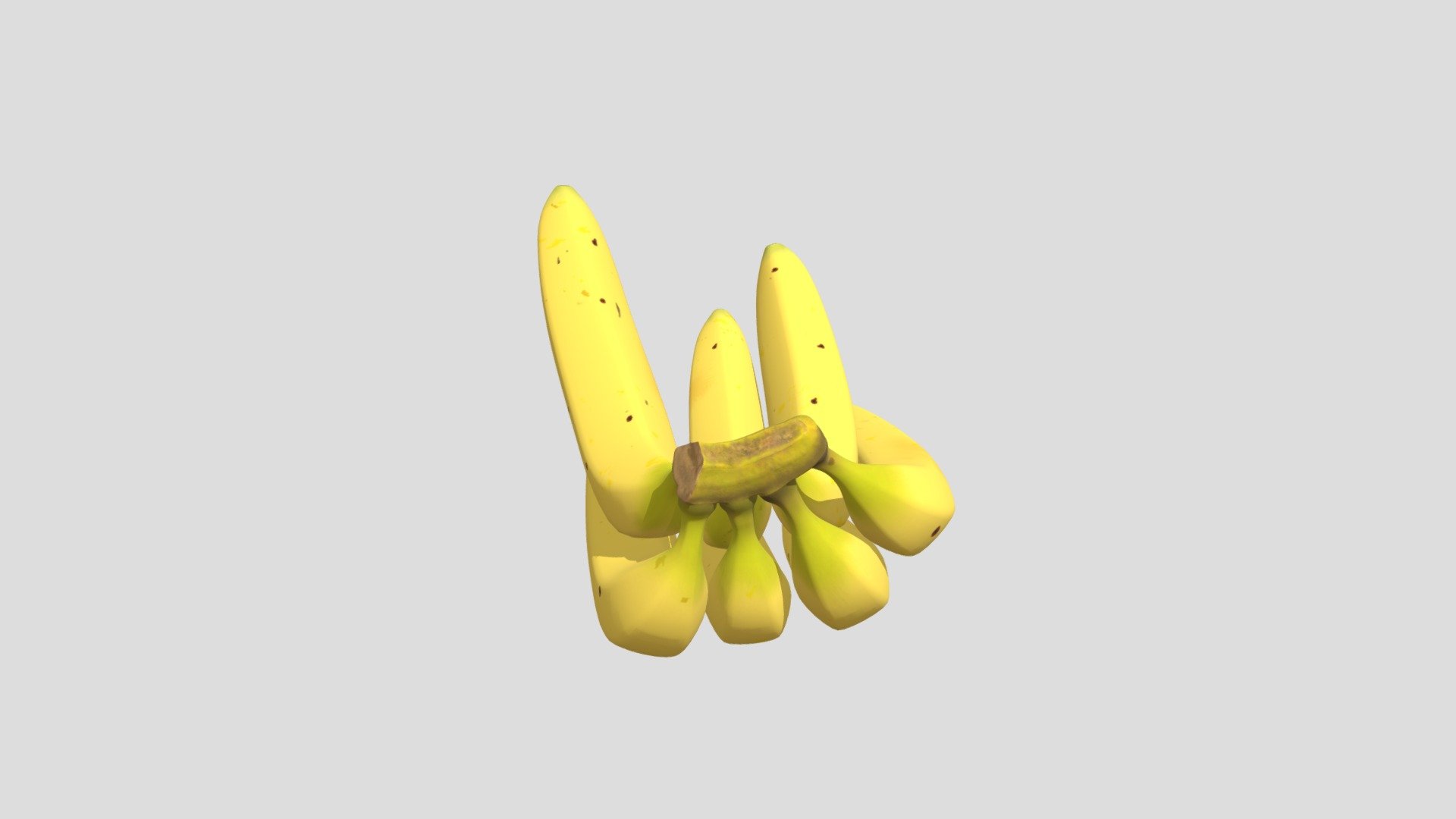 Banana - Download Free 3D model by Toonz Media Group (@taipl) [a542aaa ...