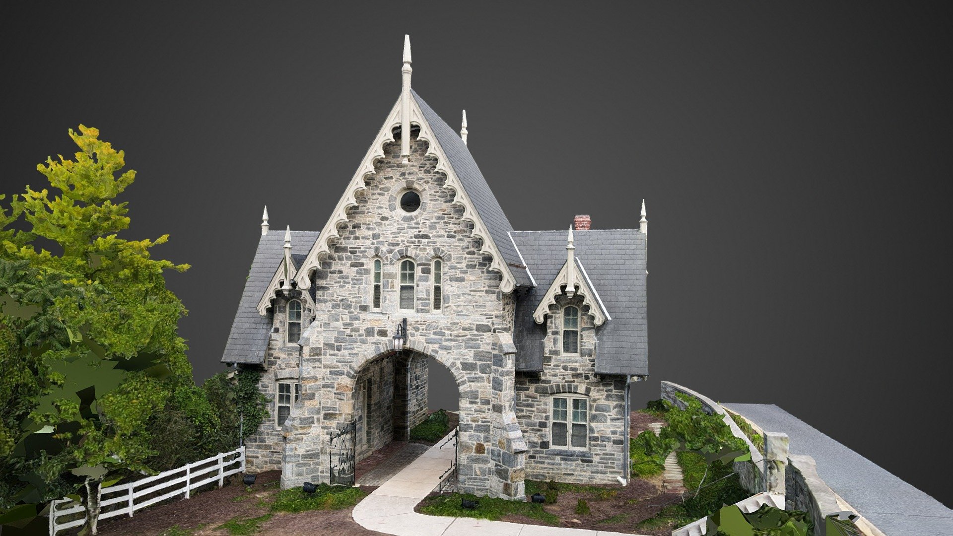 The Gatehouse - 3D model by Taylor (@thoulihan) [a543b83] - Sketchfab