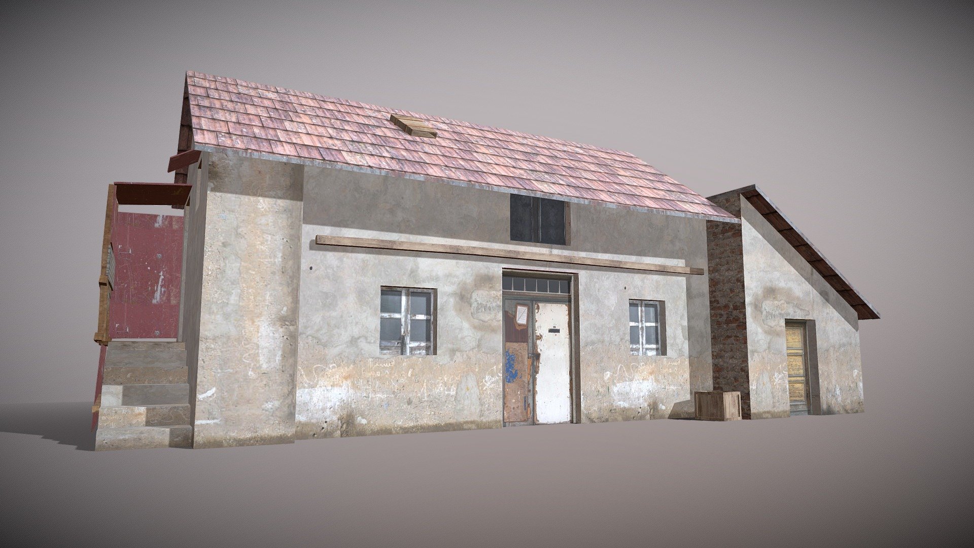 Slum x1 - 3D model by 3DRK [a54601c] - Sketchfab