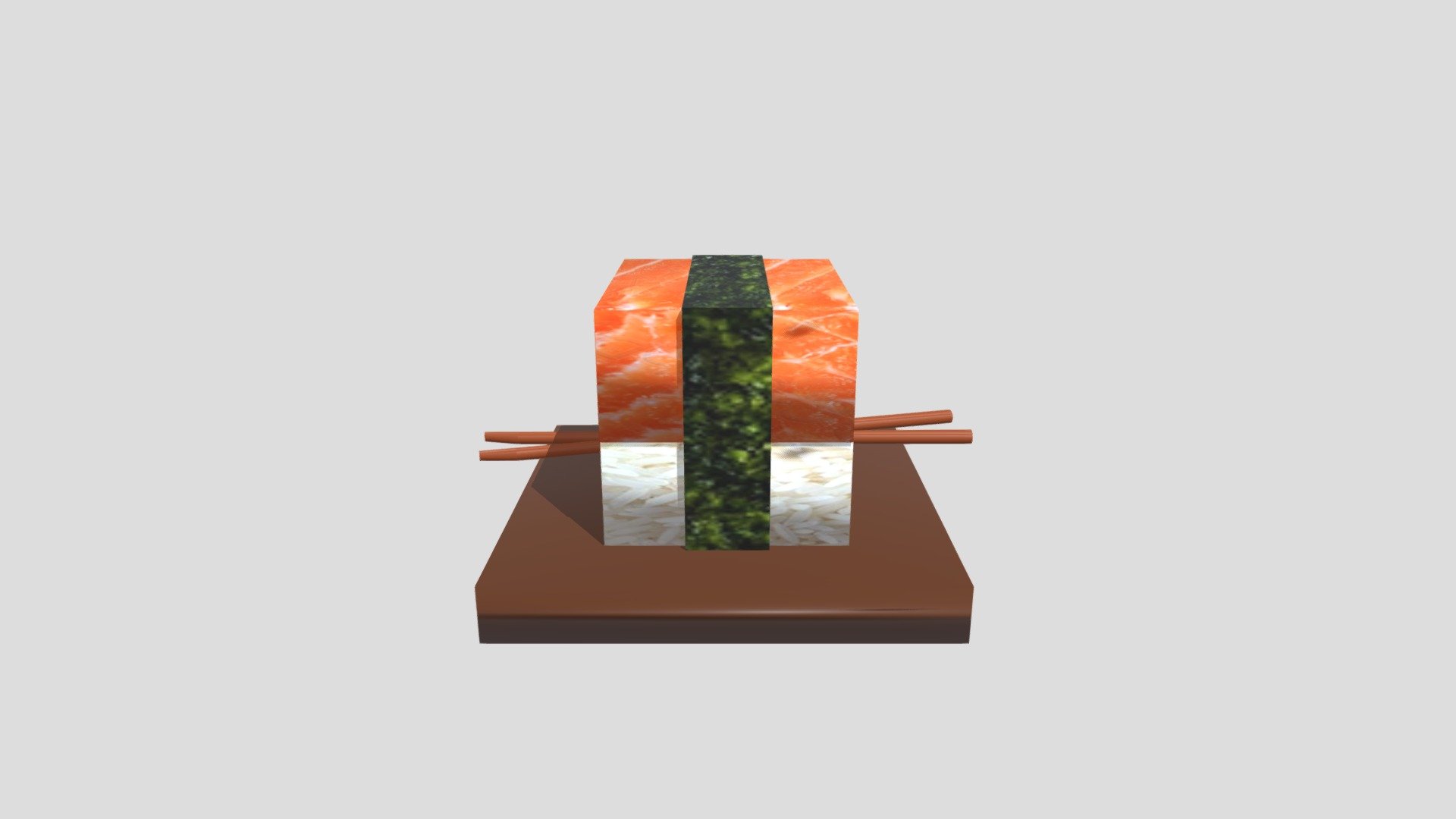 Rebecca's Sushi - Download Free 3D model by rebecca.pegoraro [a54649e ...