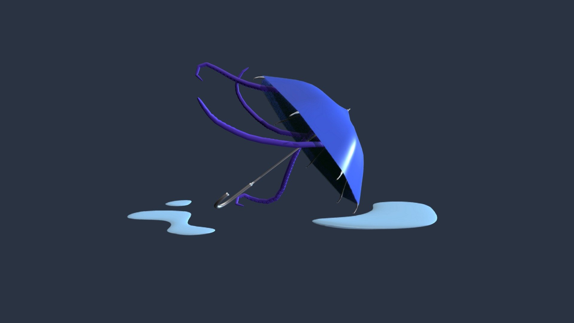 Eldritch Umbrella - 3D model by Michaela (@mdehning) [a549d89] - Sketchfab