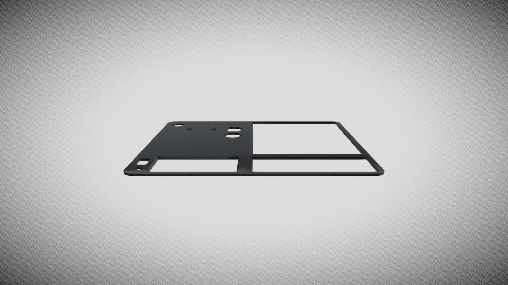 4CH CCTV Top Plate V2 - 3D model by Rotor Pixel (@rotorpixel) [a549fe4 ...