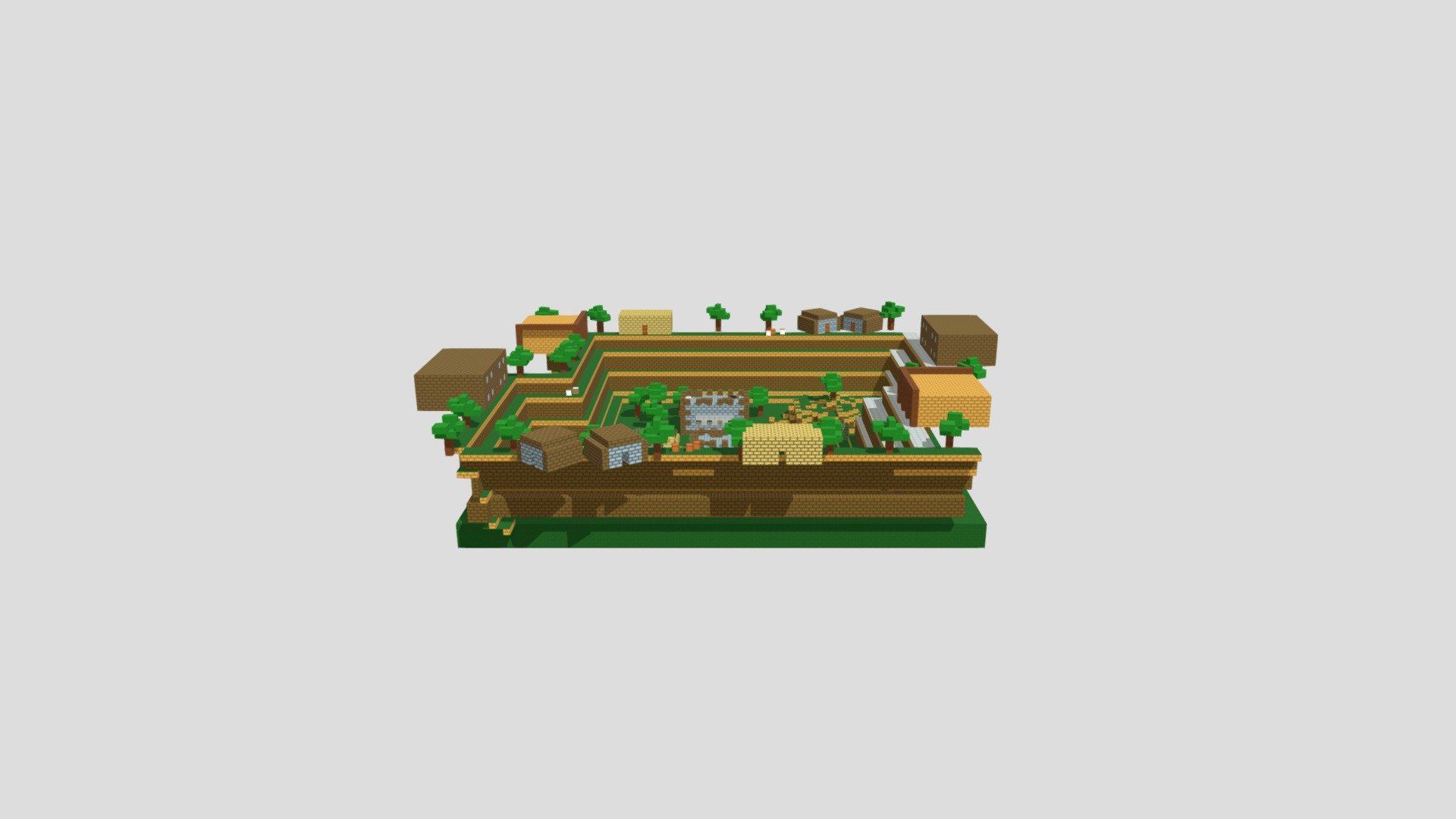 scaz map crazy pixel apocalypse - Download Free 3D model by gameripper ...