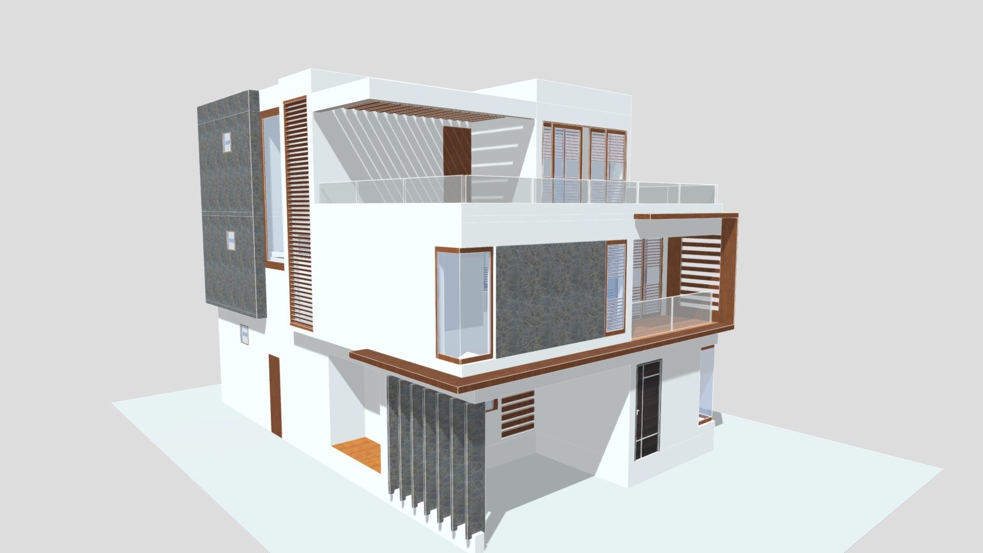 Residence Design - 3D model by hasmitha-bhetalam [a54c840] - Sketchfab
